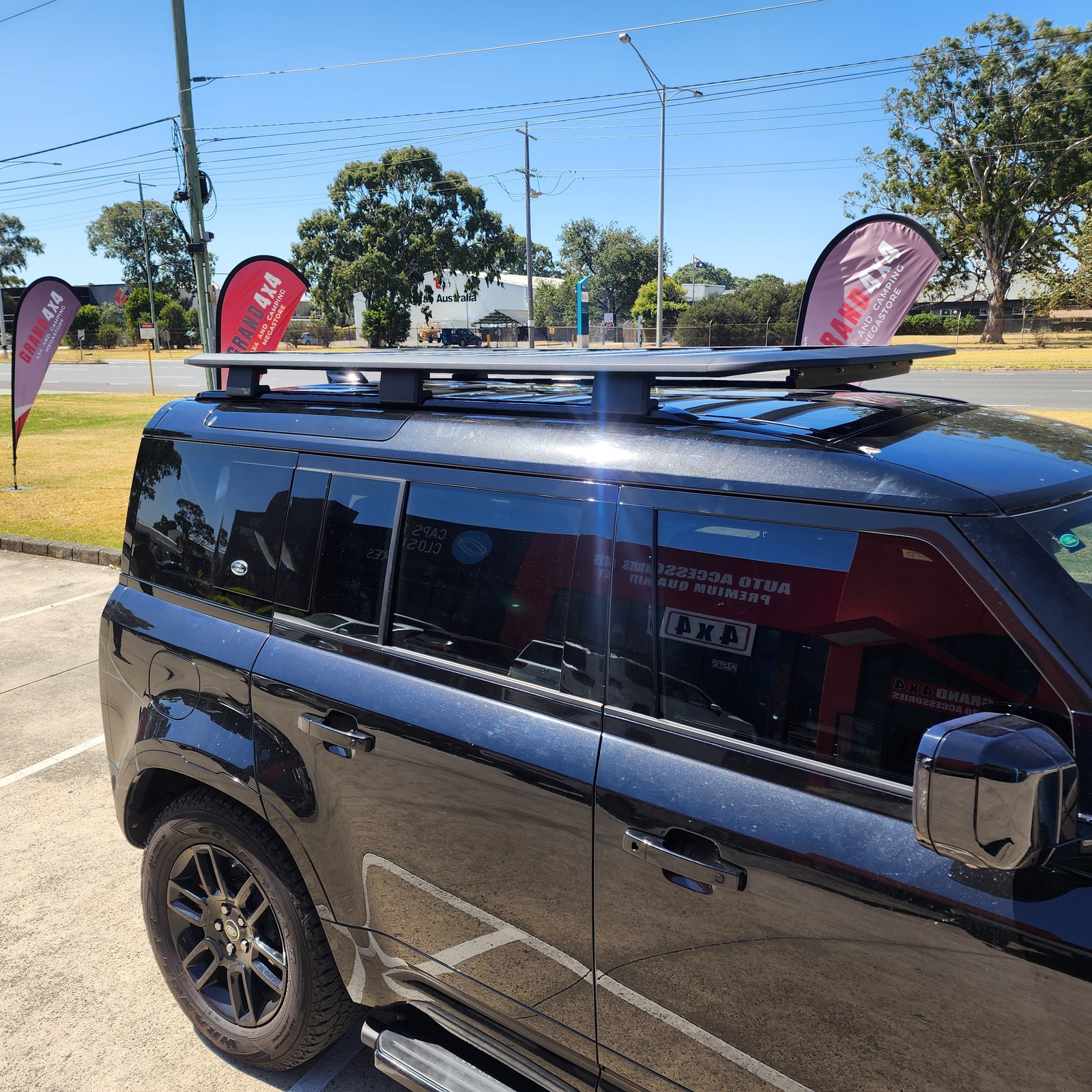 Aluminium Alloy Platform Roof Rack For Land Rover Defender 110 2020 ...