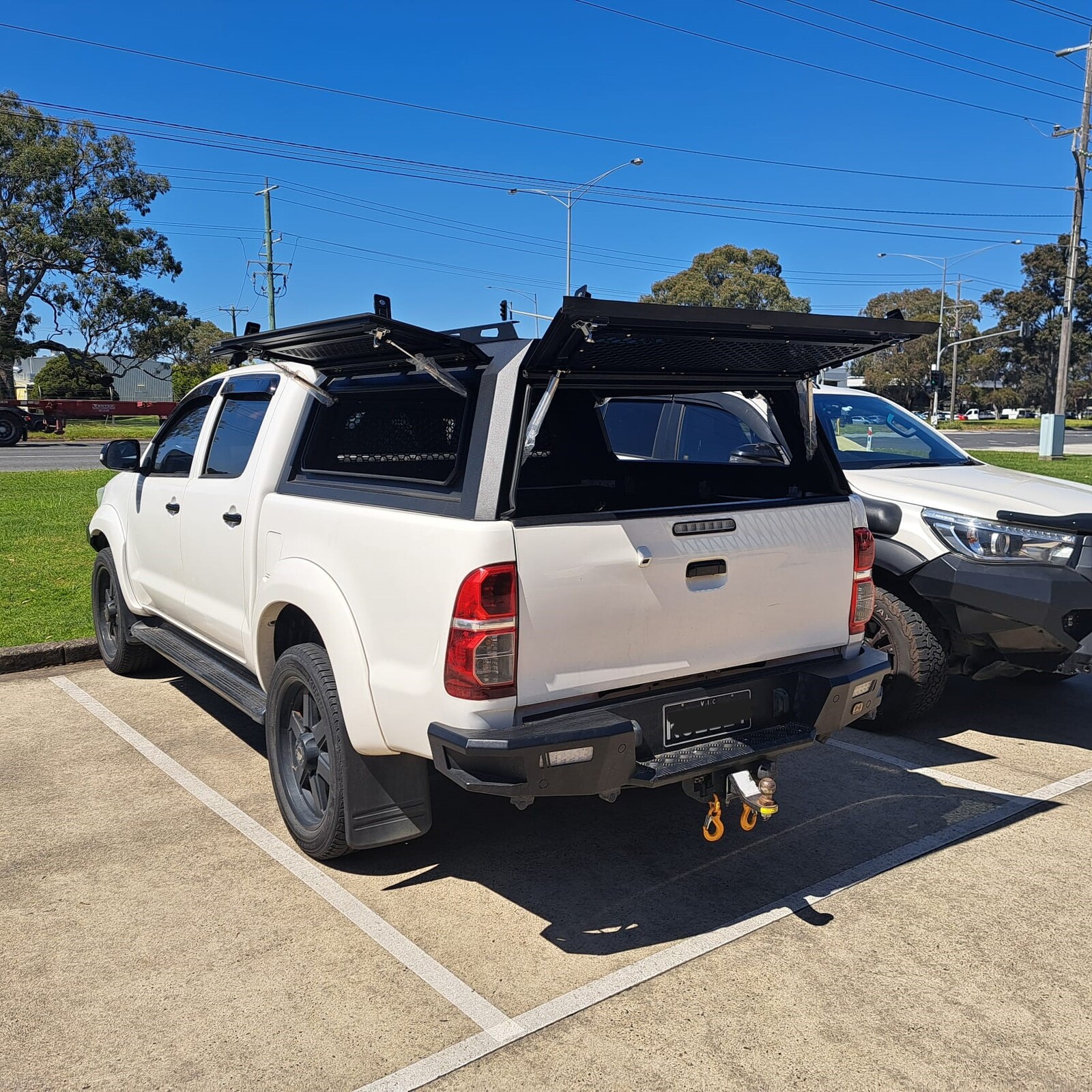 G4 Aluminium Ute Tub Canopy - - For Toyota Hilux N70 2005-2015