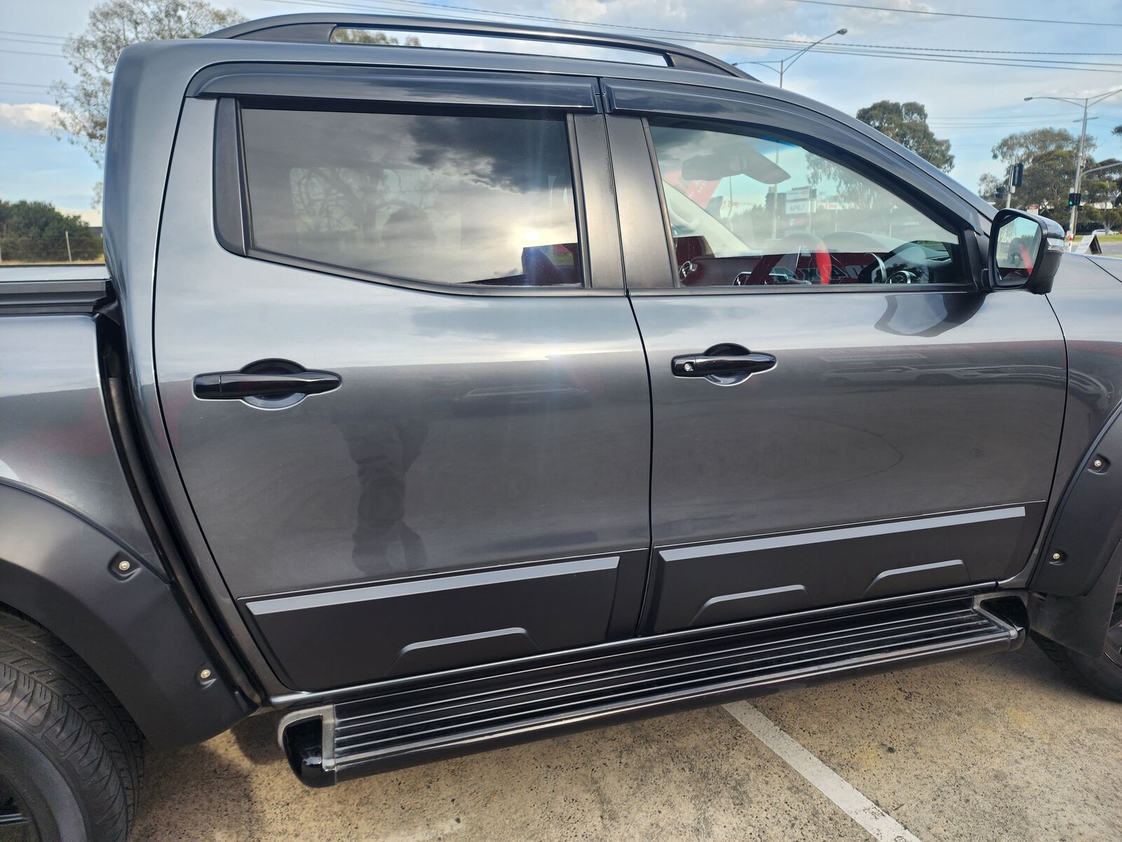 Door Cladding Side Body Moulding Trim to suit Mercedes Benz X-Class Ute ...