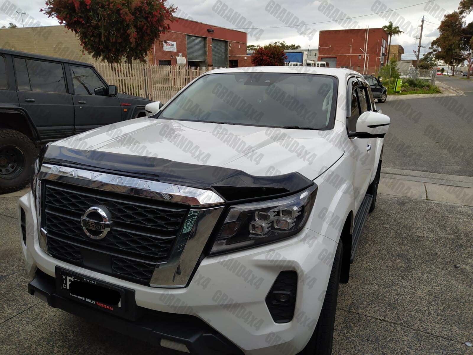 Premium Bonnet Protector Tinted Guard for Nissan Navara NP300 2020 2021 ...