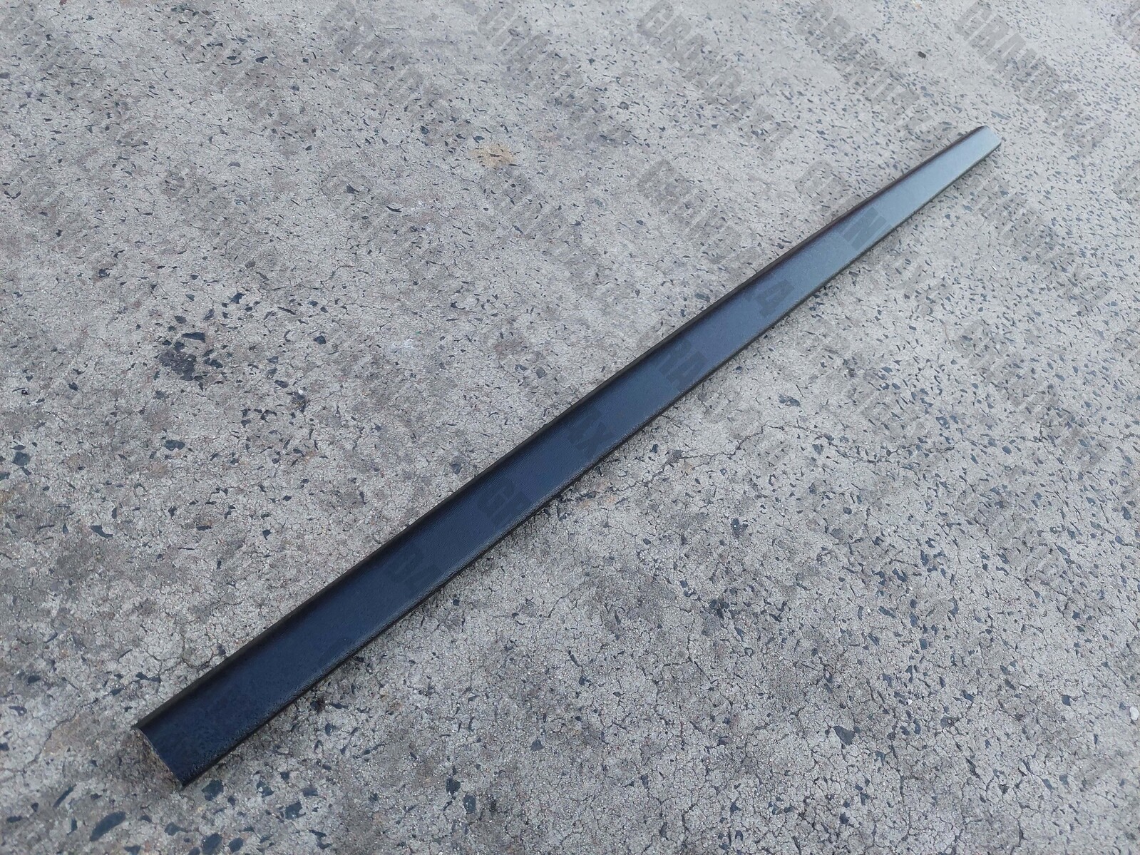 Tailgate Cover Cap Trim Rail Guard Matte Black for Isuzu D-Max Dmax ...