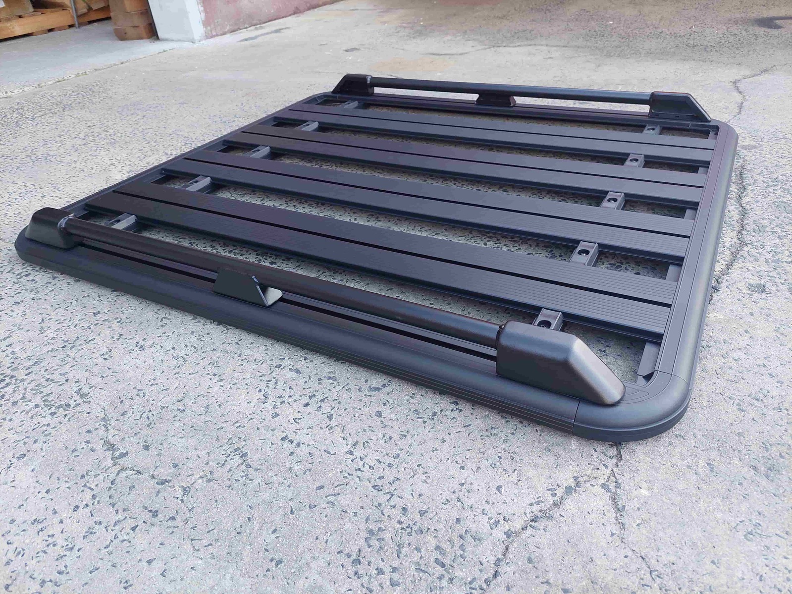 2 X Side Rails to Suit 1350MM Long Platform Racks Heavy Duty Steel Bars ...