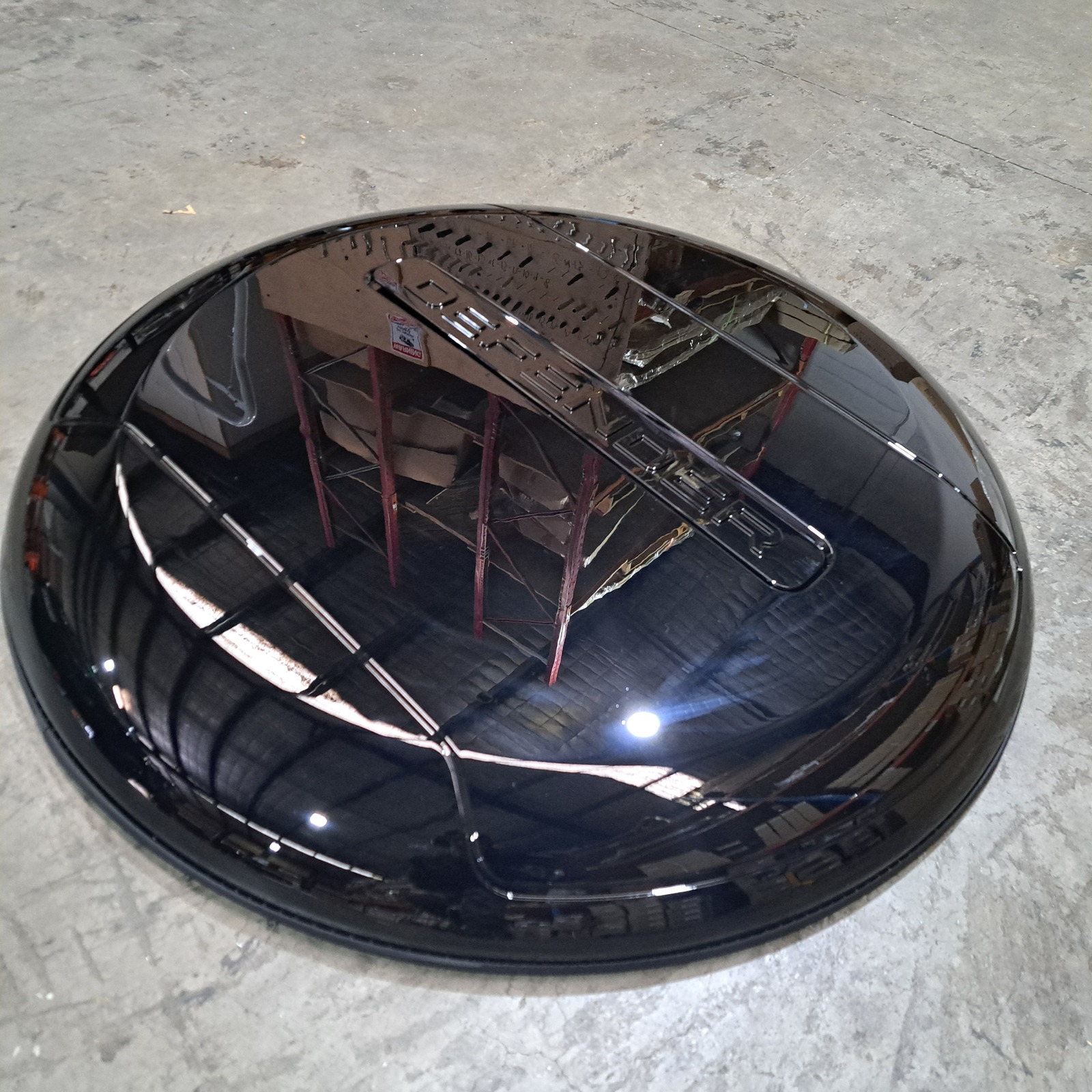 Gloss Black Spare Wheel Cover For Land Rover Defender 2020-Present ...