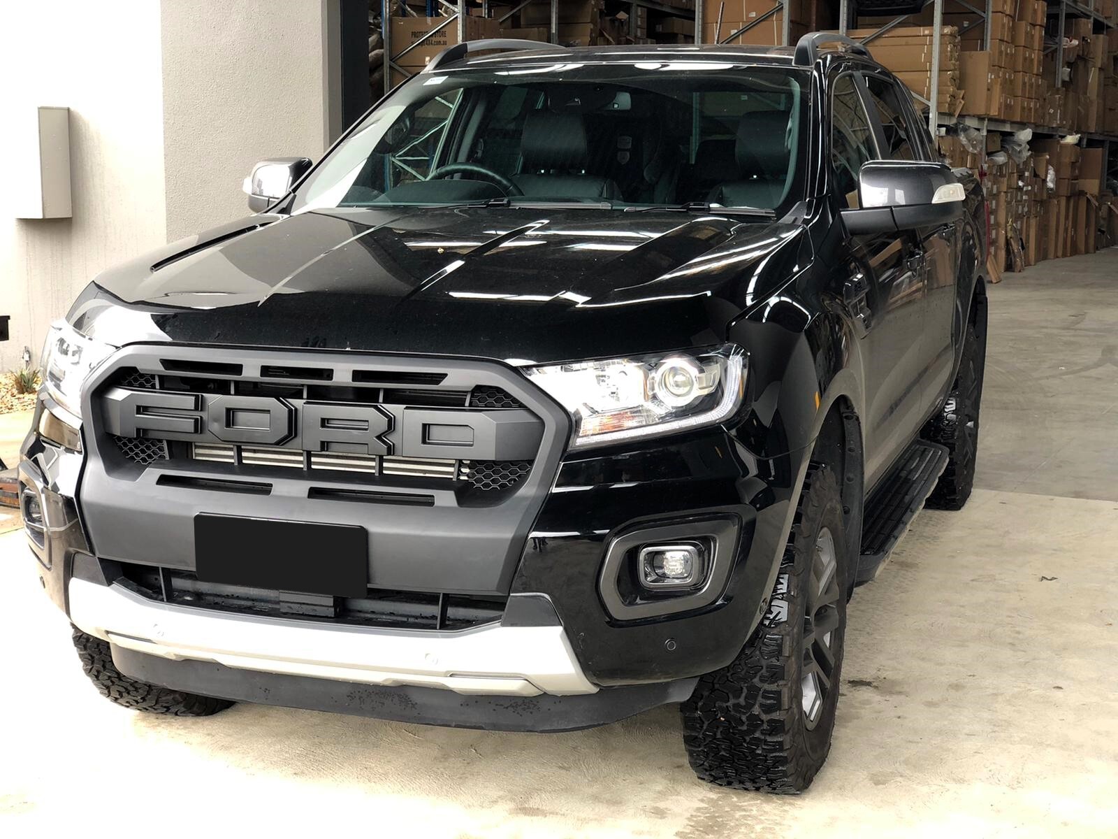 Ford Ranger Raptor Grill To Suit XL XLT XLS Wildtrak PX2 2015 - 2018 ...