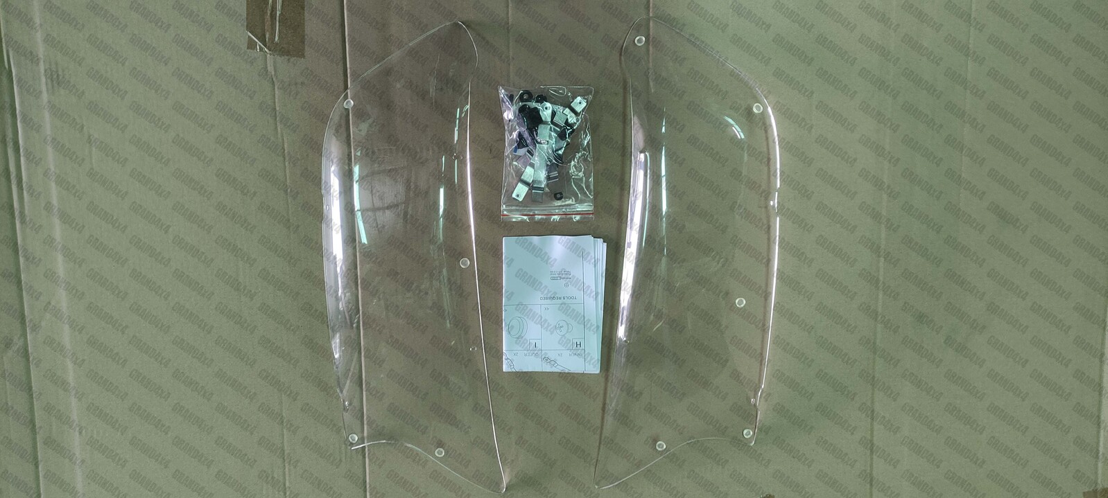 Headlight Protectors for Ford Ranger PX2/3 2015 - 2021 Clear HeadLamp ...