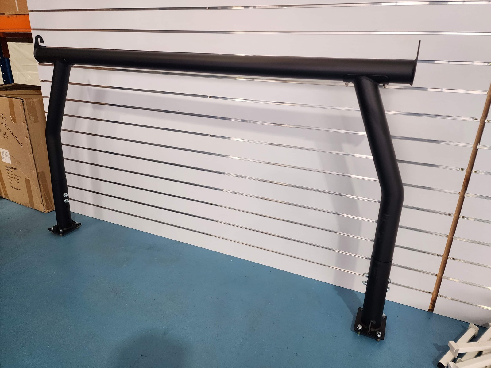 Universal Black Steel Adjustable Ute TRAY Ladder Rack Roll bar H:920mm ...