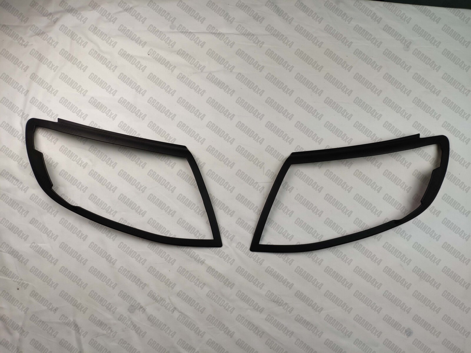 Matte Black Front Light Trim Cover Surrounds for Ford Ranger PX1 2011 ...