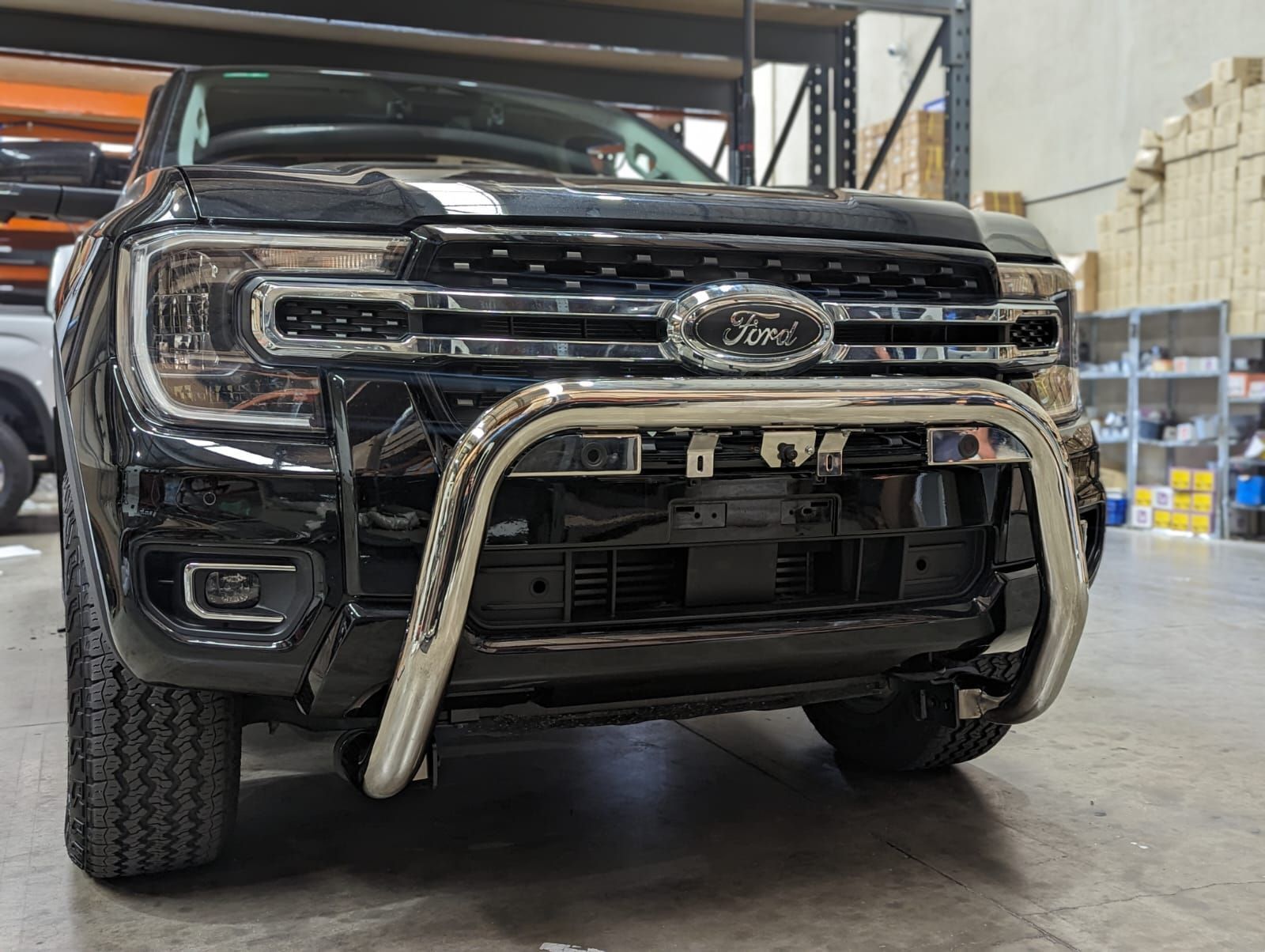 Stainless Steel Nudge Bar for Next Gen Ford Raptor Sensor/Camera ...