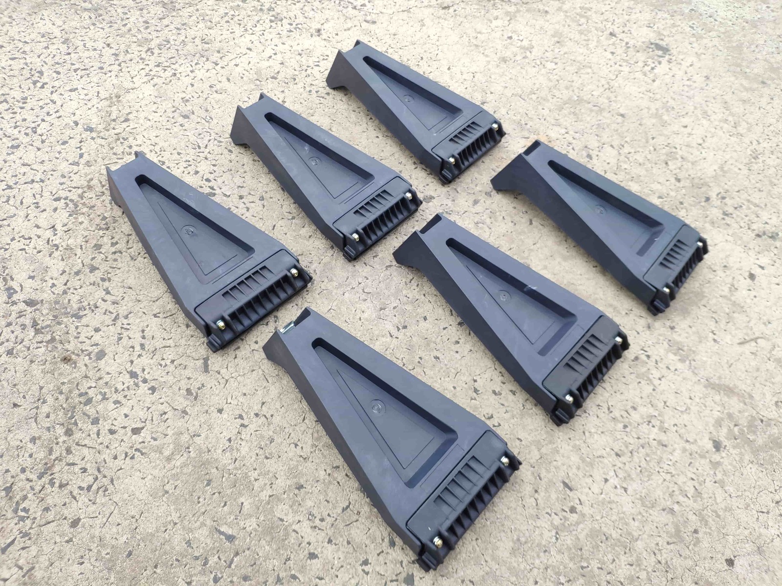 6 x 11 Inch 28CM Roof Rack Rail Bracket for Rain Gutter Mount Vehicles ...