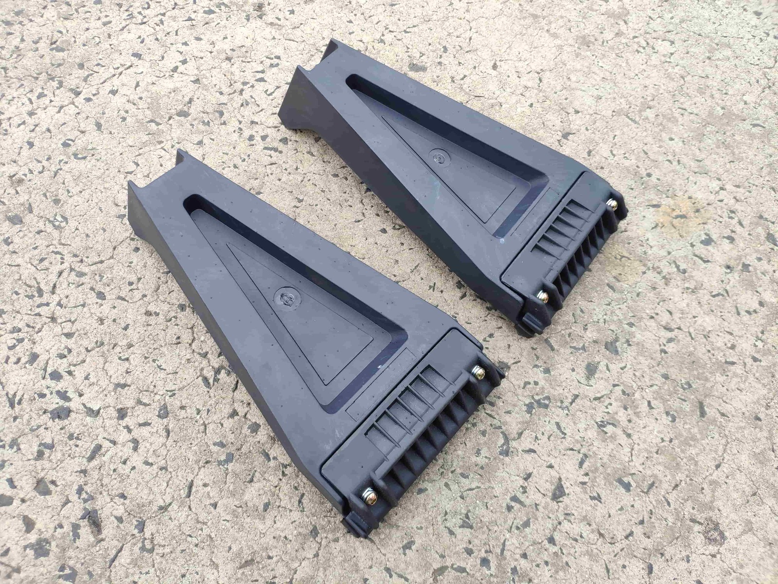 2 x 11 Inch 28CM Roof Rack Rail Bracket for Rain Gutter Mount Vehicles ...
