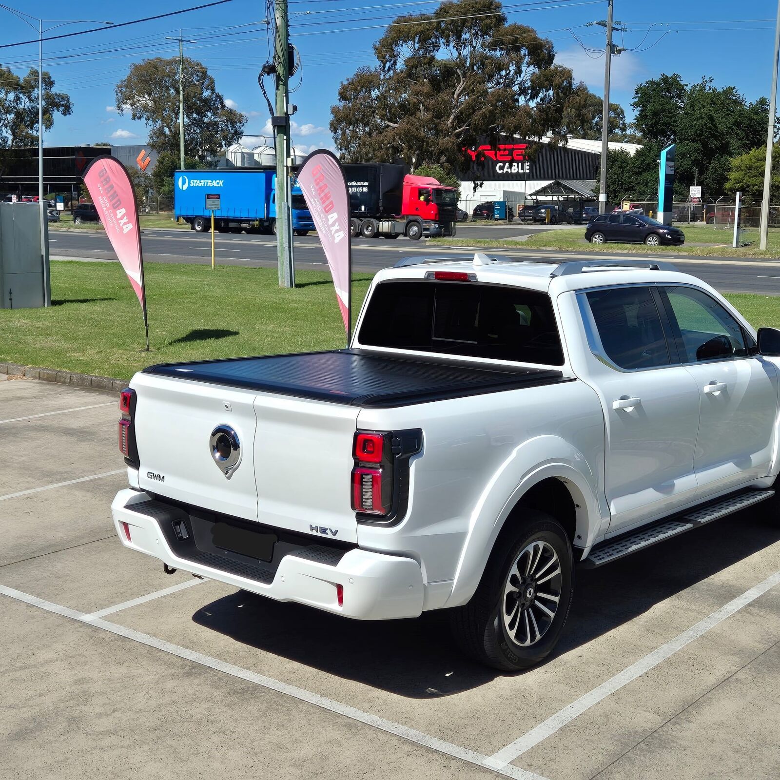 Electric Retractable Roller Shutter for GWM CANNON ALPHA 2024+ - GRAND4x4