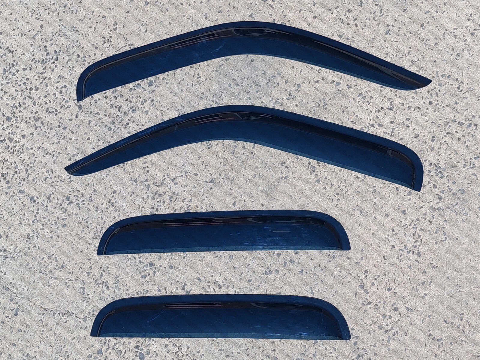 Premium Weathershields Window Visors for Toyota Hilux 1997 - 2004 Dual ...