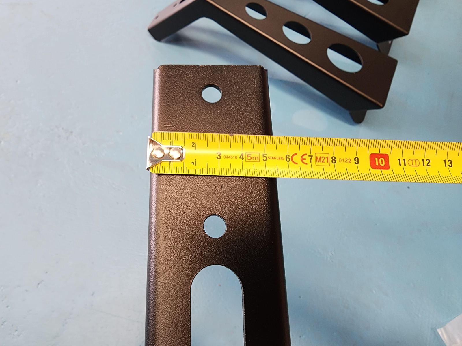 Ute Tub Roof Rack Brackets (Set of 4), Fits on Tub Edge and Drilled in ...