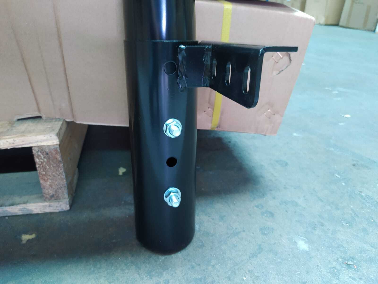 Black Steel Heavy Duty Adjustable Width Height UTE Tub Ladder Rack Roll ...