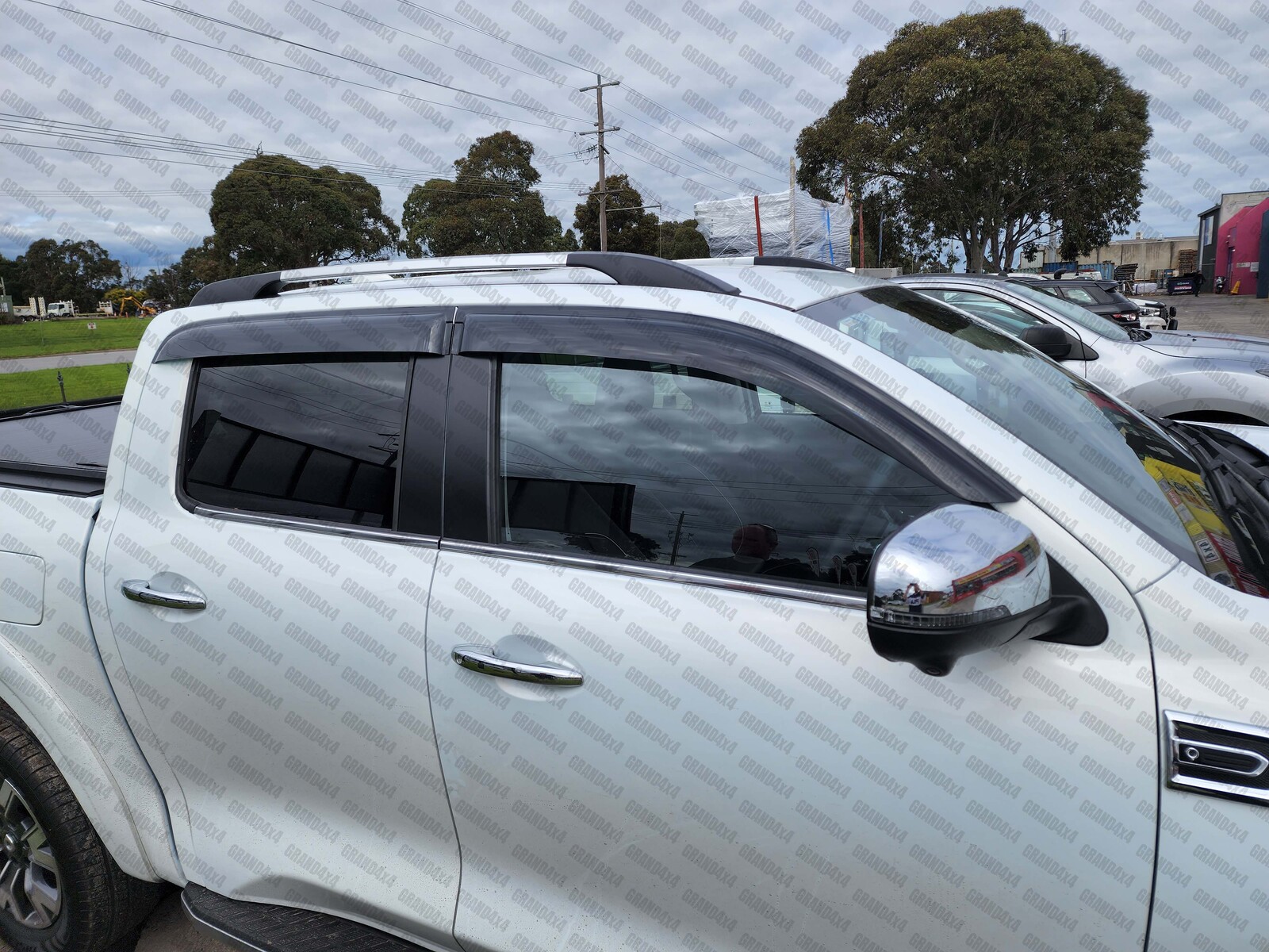 Bonnet Protector Guard + Window Visors to suit GWM Cannon 2019-2022 ...