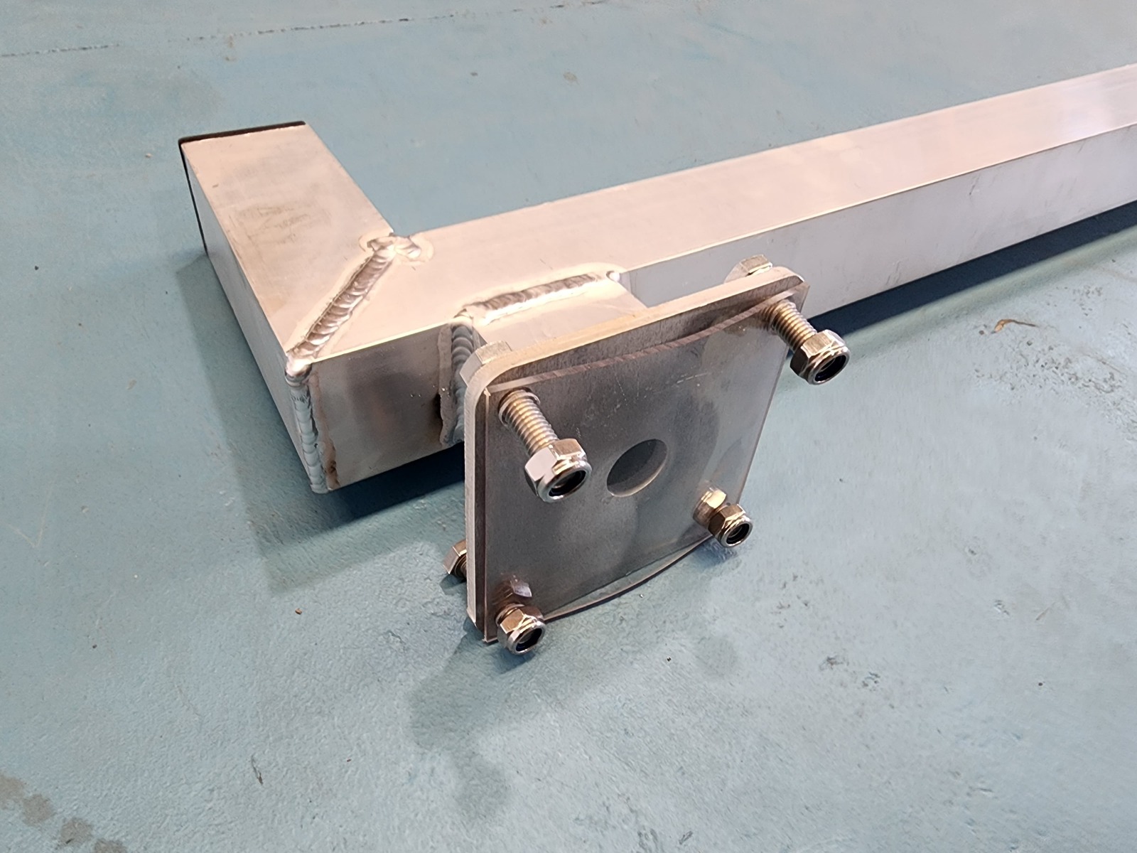 Ladder Rack for Canopy 1300MM Long 1200MM Internal Width Square Bar ...