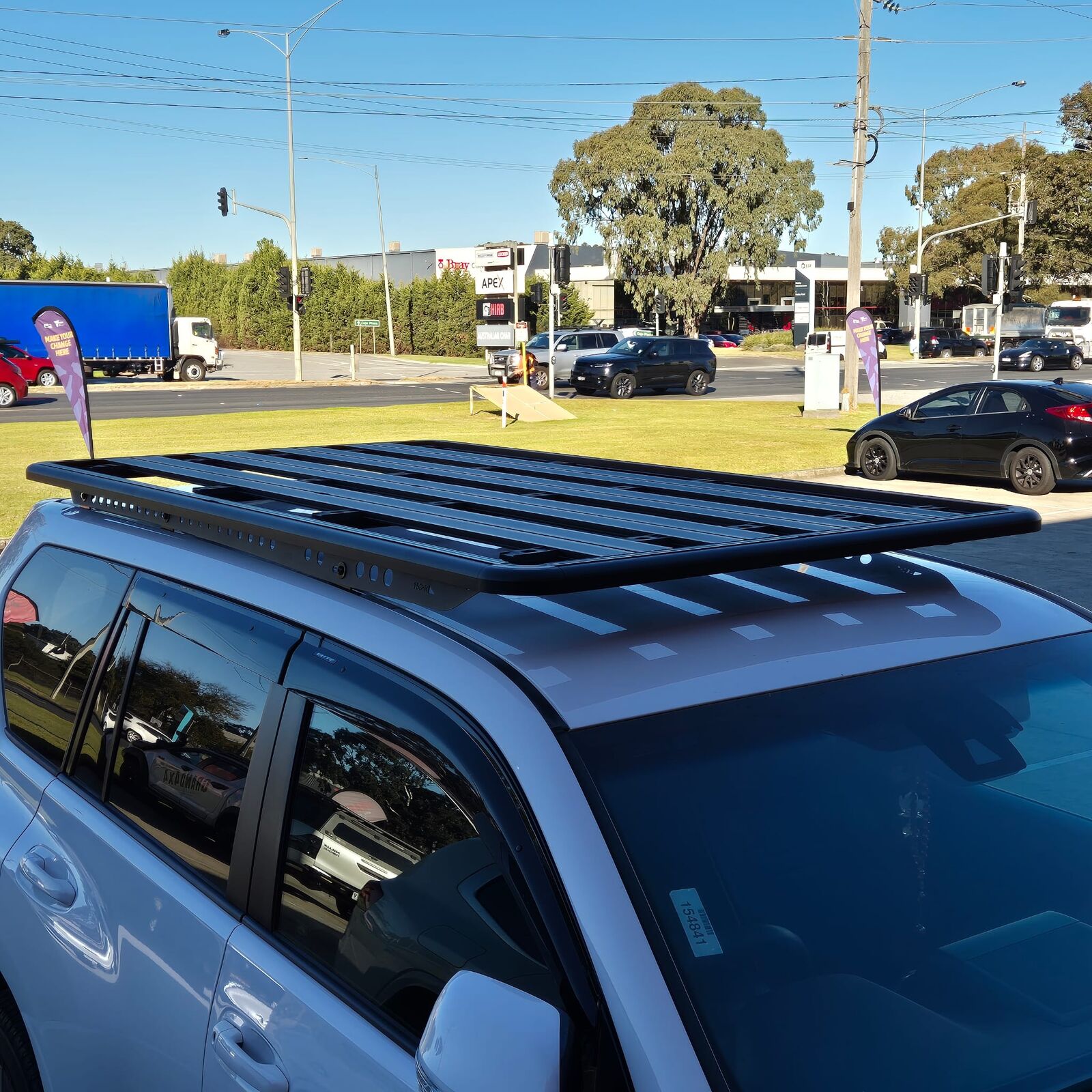 Aluminium Alloy Platform Roof Rack to suit Toyota Prado 150 2009 - 2023 ...