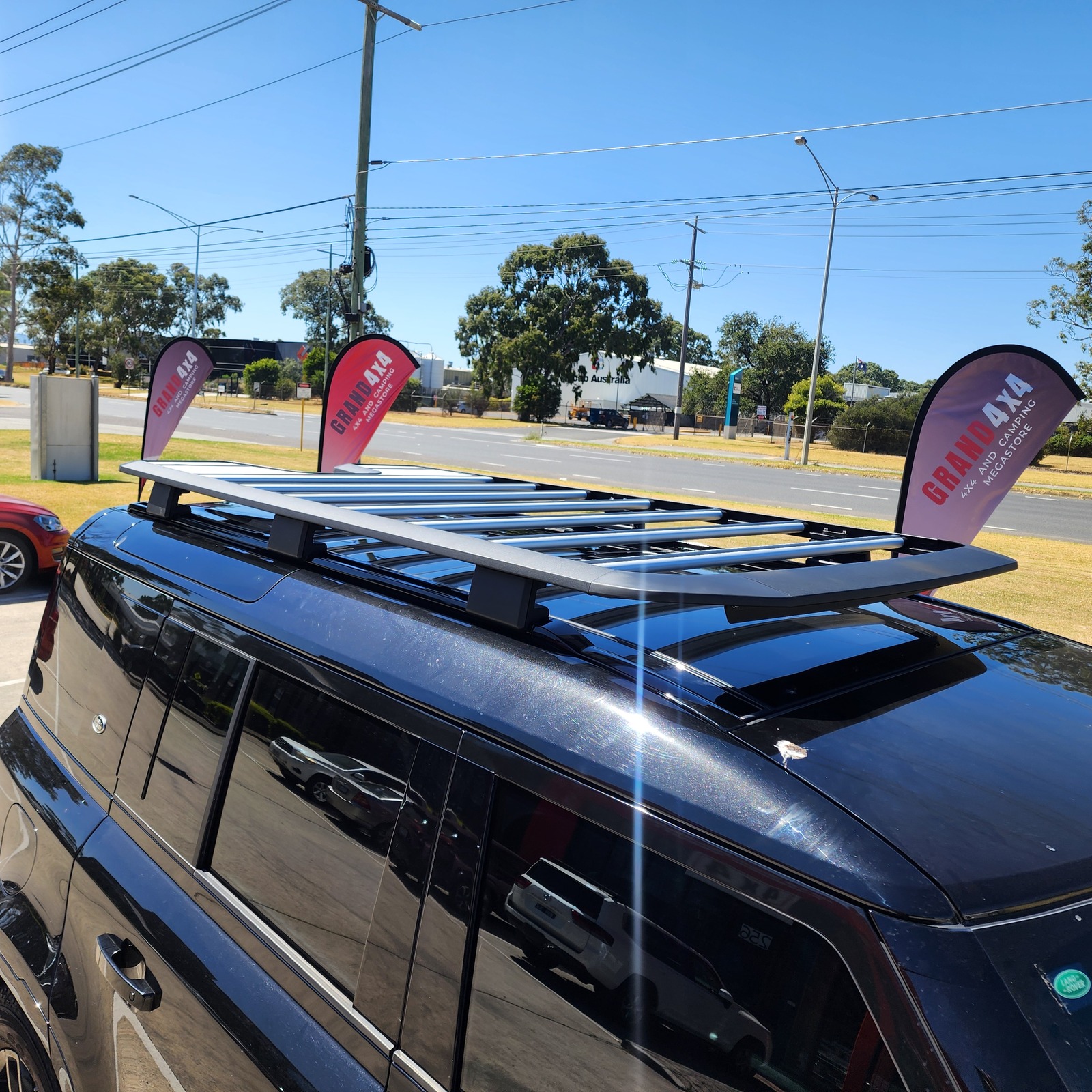 Aluminium Alloy Platform Roof Rack For Land Rover Defender 110 2020 ...