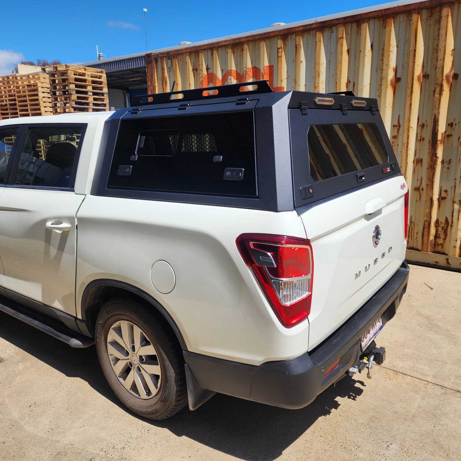 G4 Stainless Steel Ute Tub Canopy - For Nissan Navara NP300 2015-2024