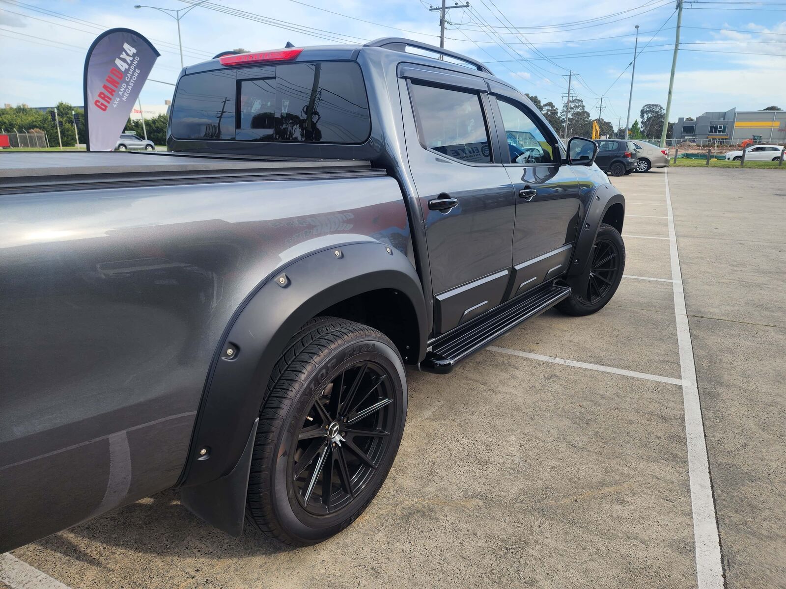 Door Cladding Side Body Moulding Trim to suit Mercedes Benz X-Class Ute ...