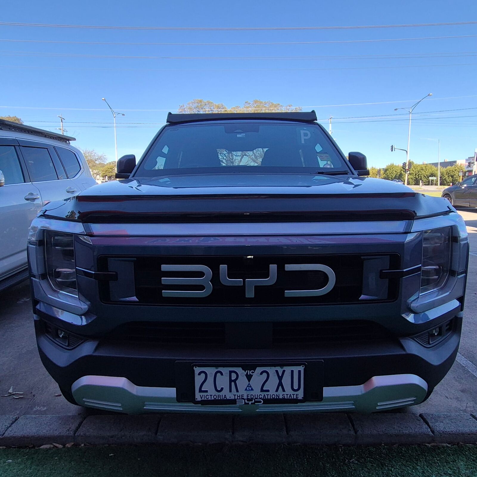Bonnet Protector Guard Tinted Stone Guard to suit BYD Shark 6 Ute ...