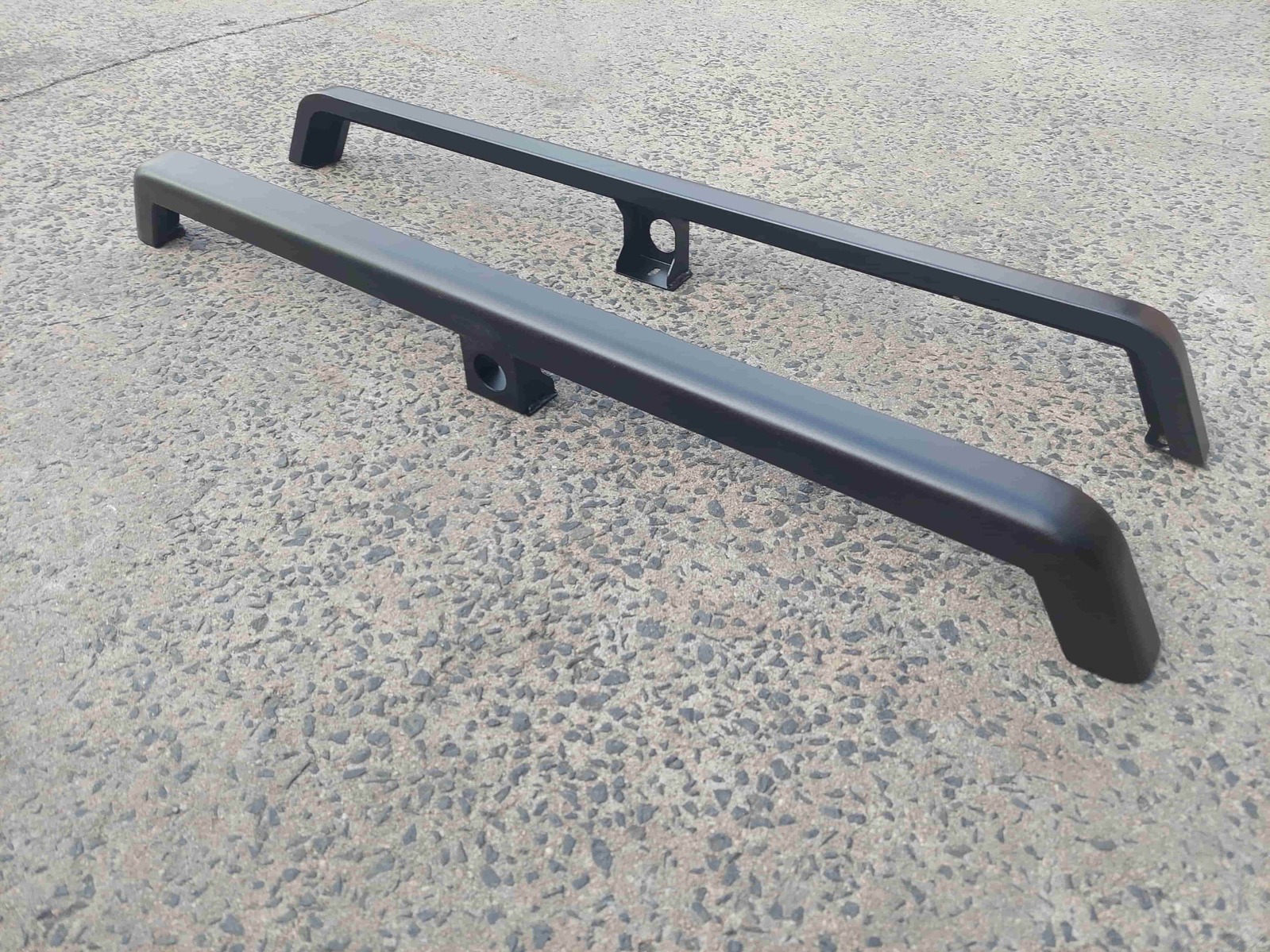 Pair of Side Rails to Suit 1350MM Long Platform Racks Heavy Duty Steel ...