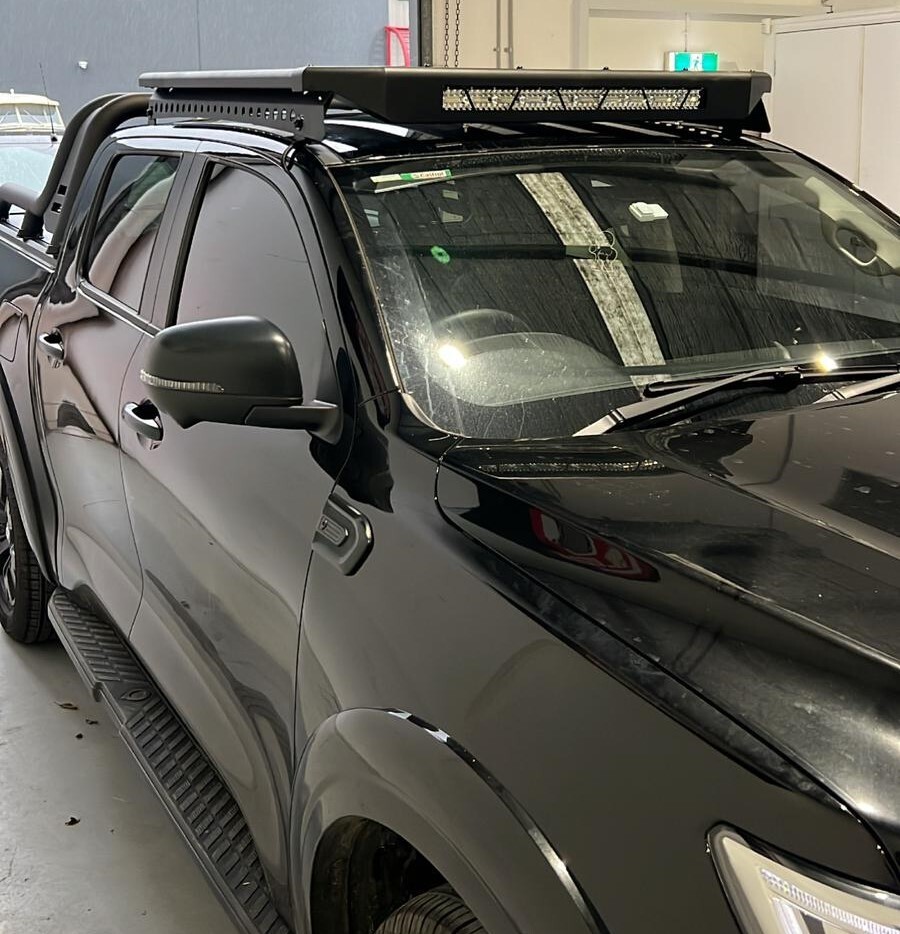 Integrated Light Bar Spot + Flood Beam for Platform Roof Rack 1350mm ...