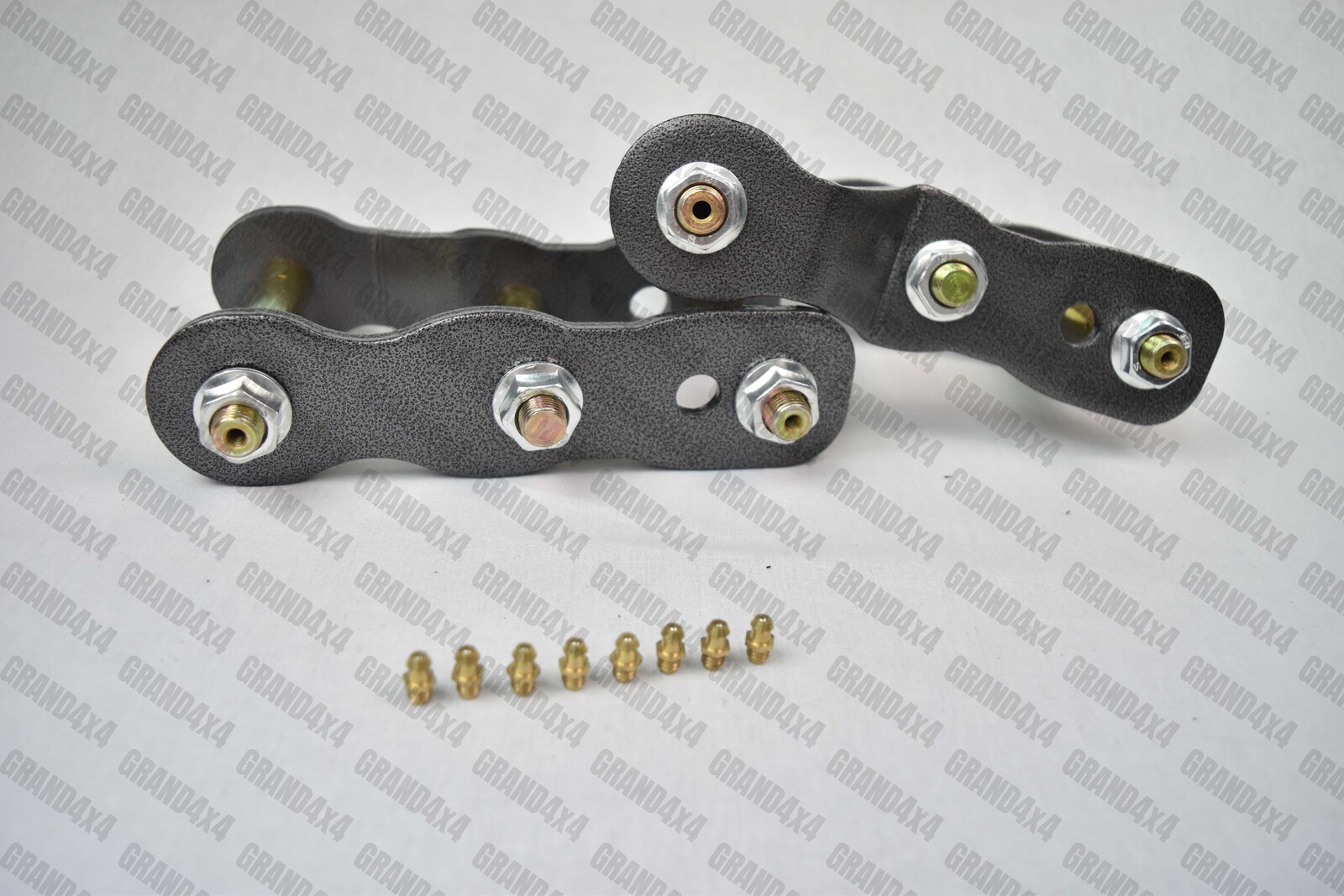 2" Rear Extended Greasable Shackles Lift For Nissan Navara D40 2005 ...