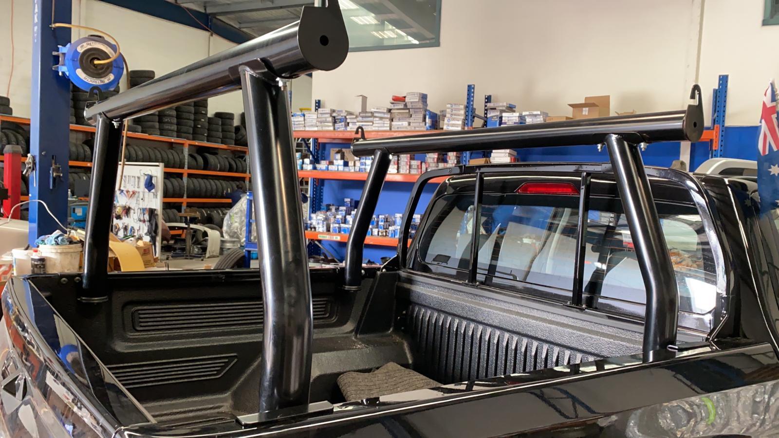 Universal Stainless Steel Heavy Duty Adjustable UTE Tub Ladder Rack ...