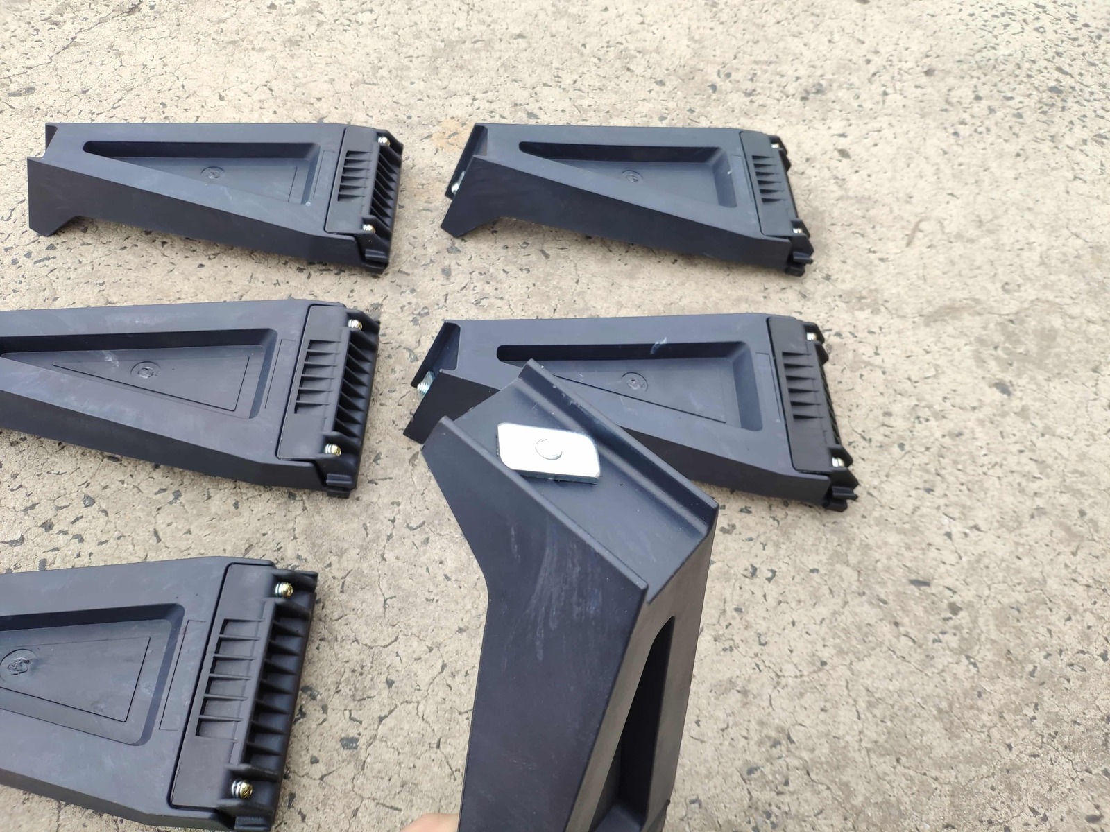 6 x 11 Inch 28CM Roof Rack Rail Bracket for Rain Gutter Mount Vehicles ...
