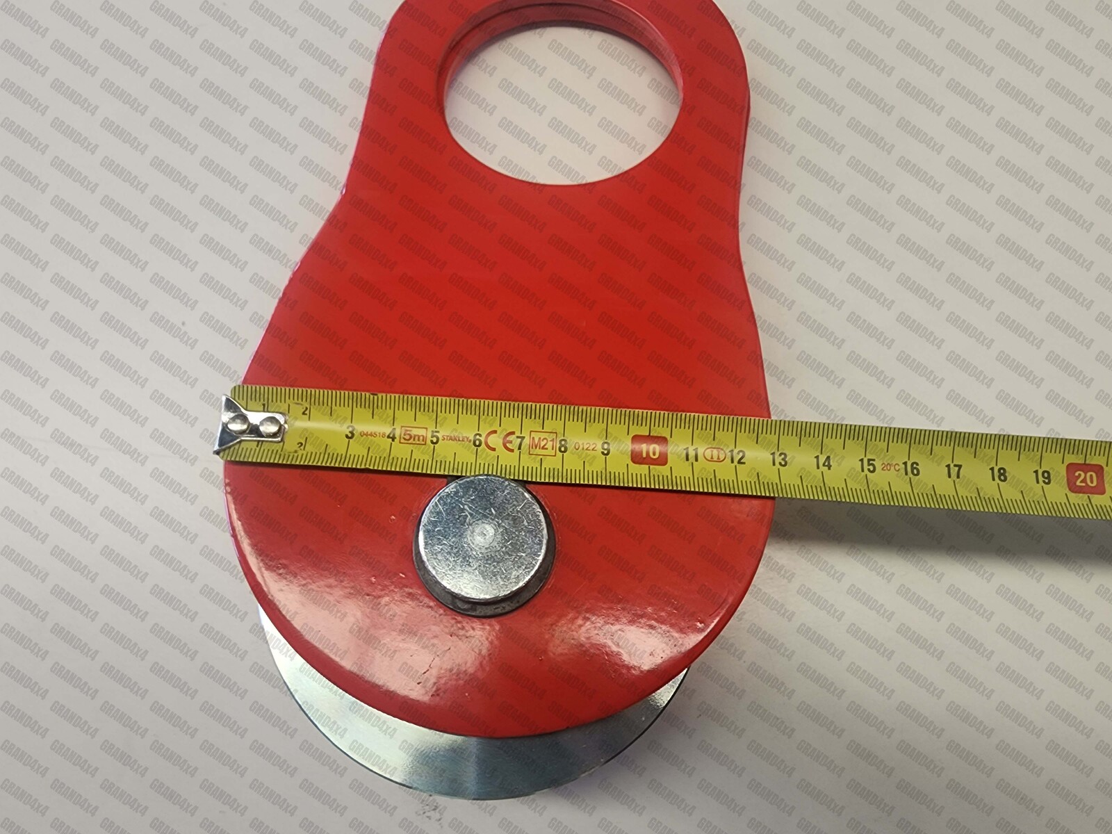 10T SNATCH BLOCK HEAVY DUTY GREASABLE RECOVERY PULLEY HOIST 4X4 4WD ...