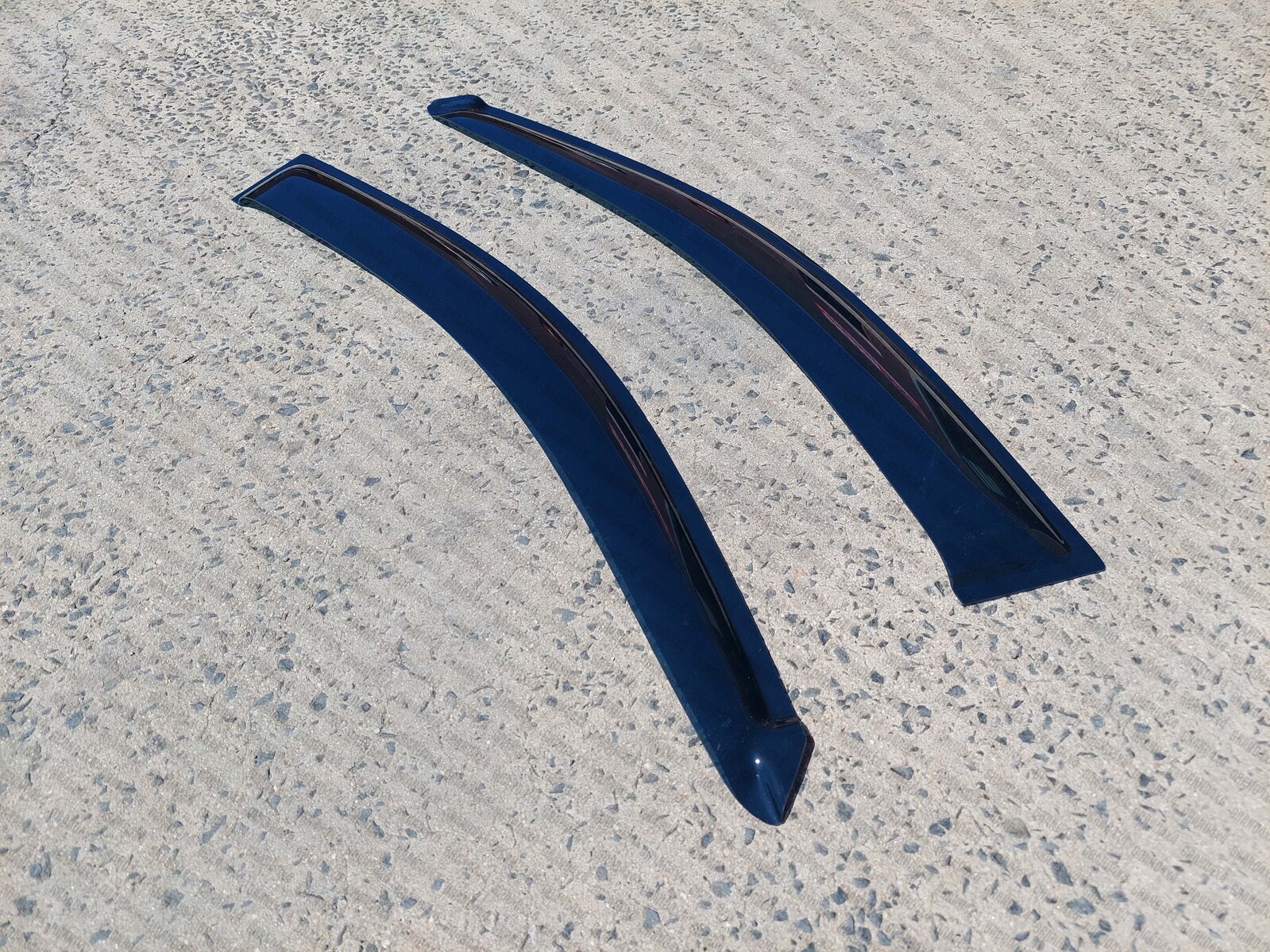Premium Weathershields Tinted Window Visors for Mitsubishi Challenger ...