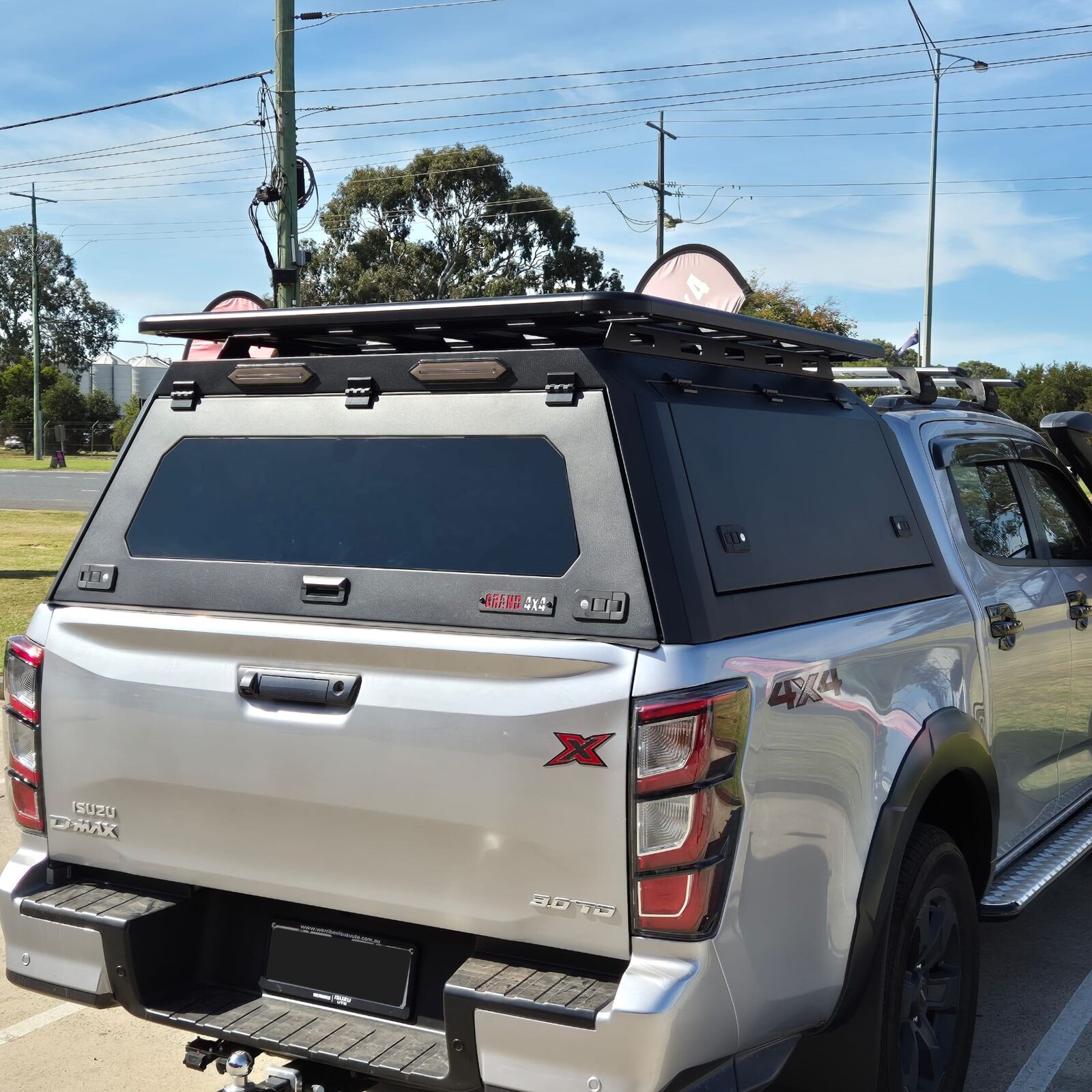 G4 Hybrid Ute Tub Canopy - For Isuzu D-Max 2020-2025