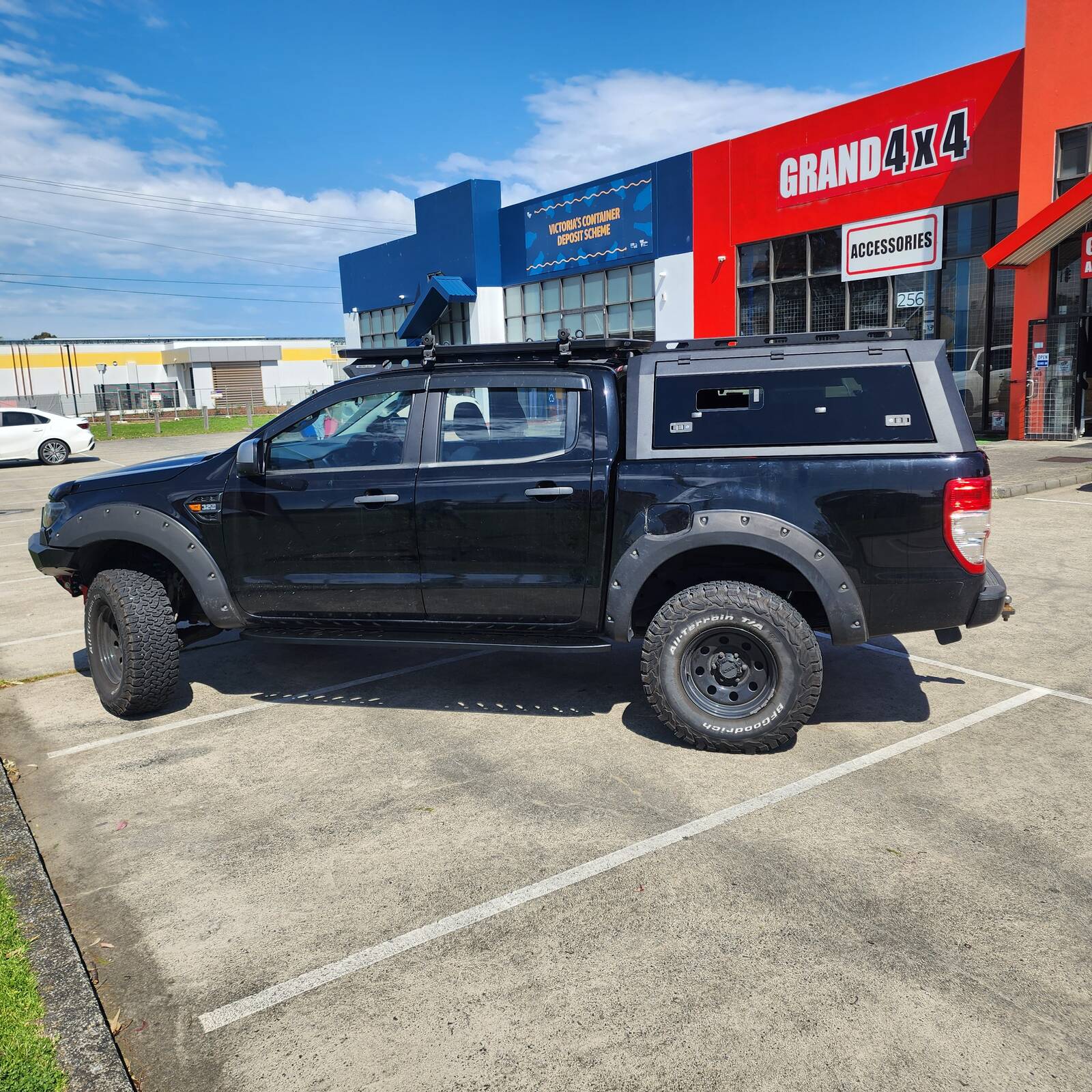 G4 Stainless Steel Ute Tub Canopy - For Nissan Navara NP300 2015-2024