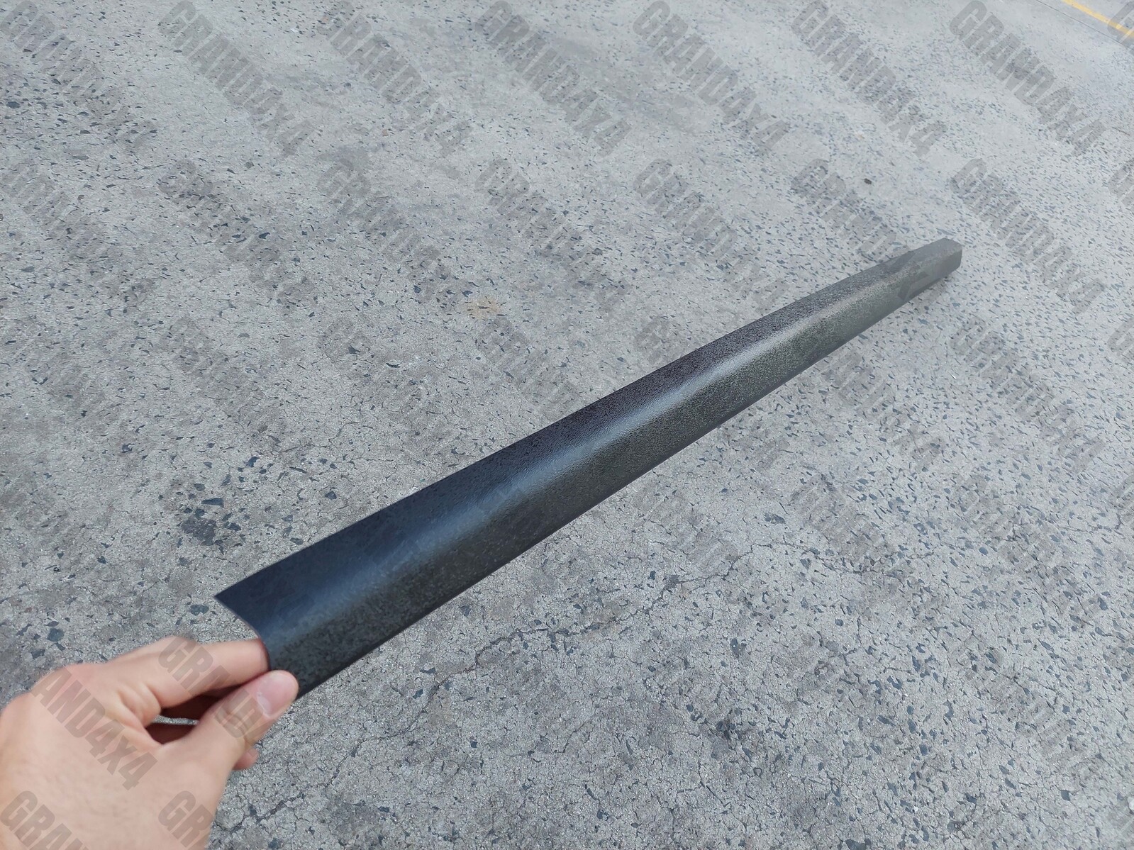 Tailgate Cover Cap Trim Rail Guard Matte Black for Isuzu D-Max Dmax ...