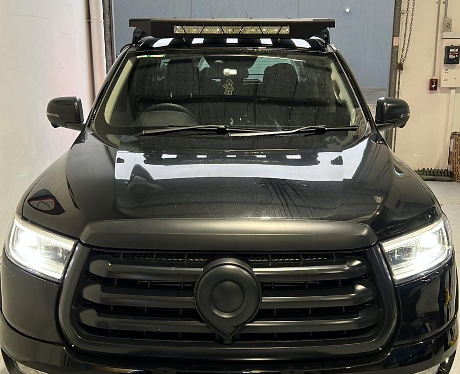 Integrated Light Bar Spot + Flood Beam for Platform Roof Rack to fit ...