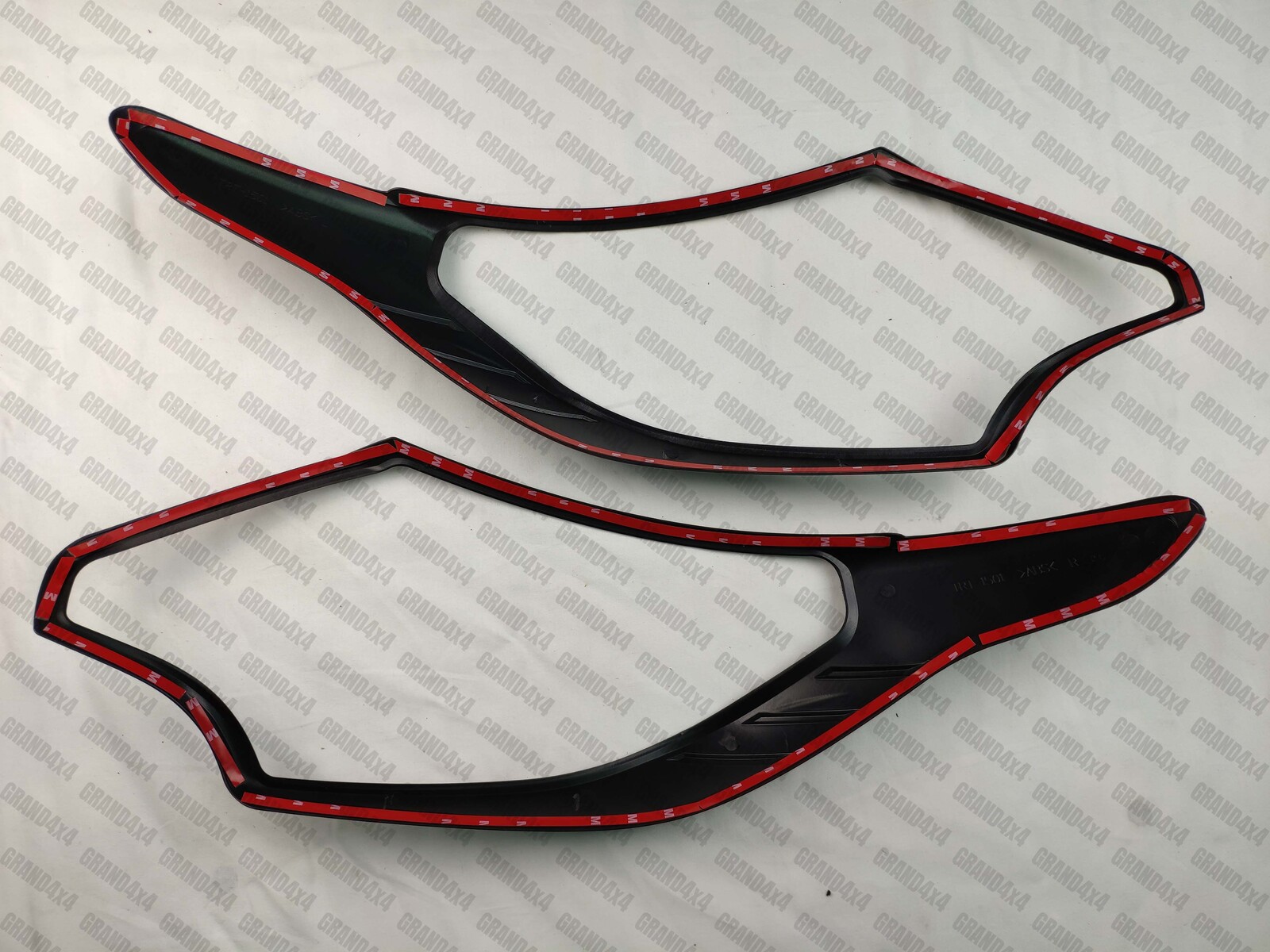 Front + Rear Light Trim Cover Combo suits Mitsubishi Triton MQ 2015 ...