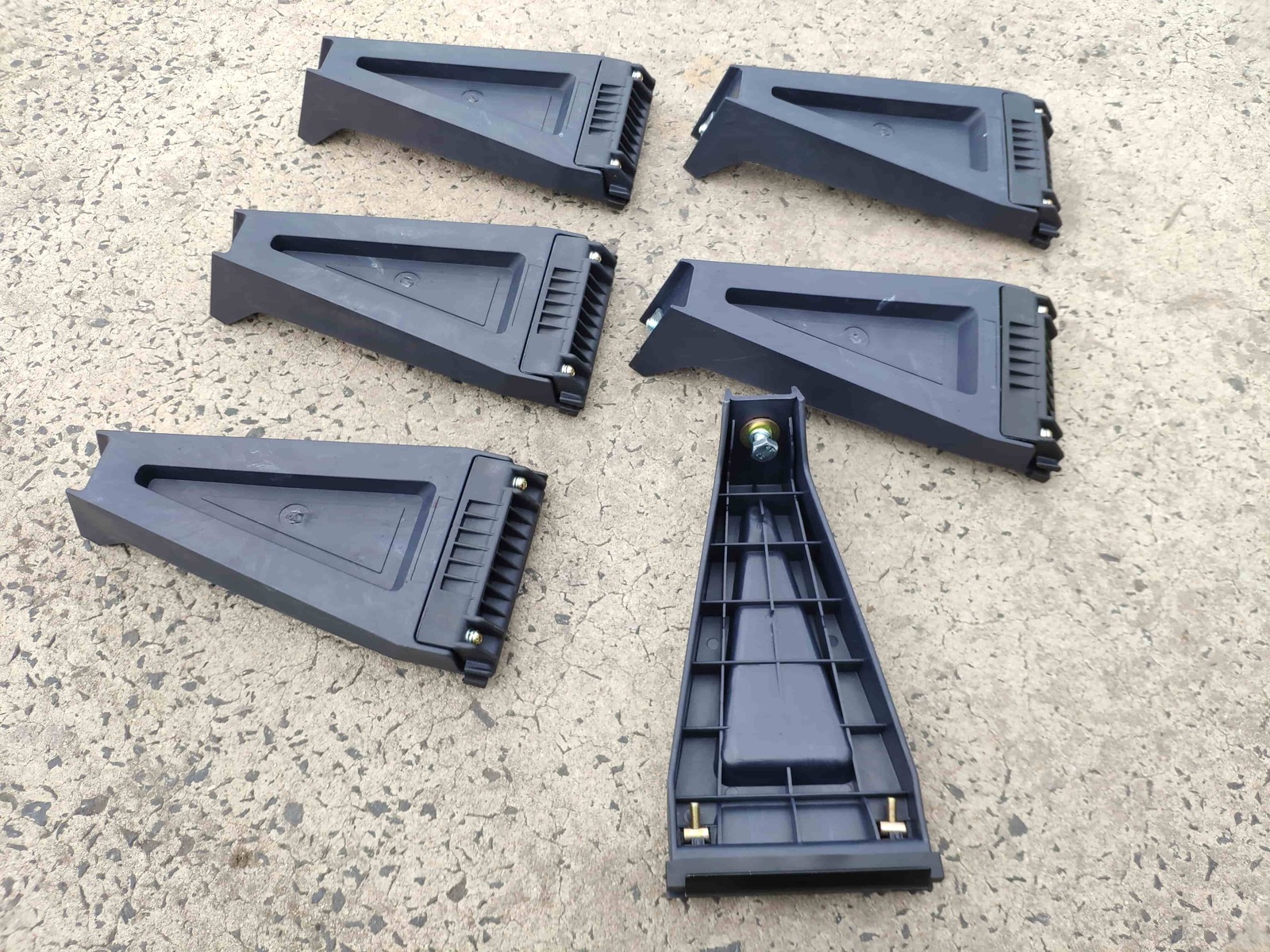 6 x 11 Inch 28CM Roof Rack Rail Bracket for Rain Gutter Mount Vehicles ...