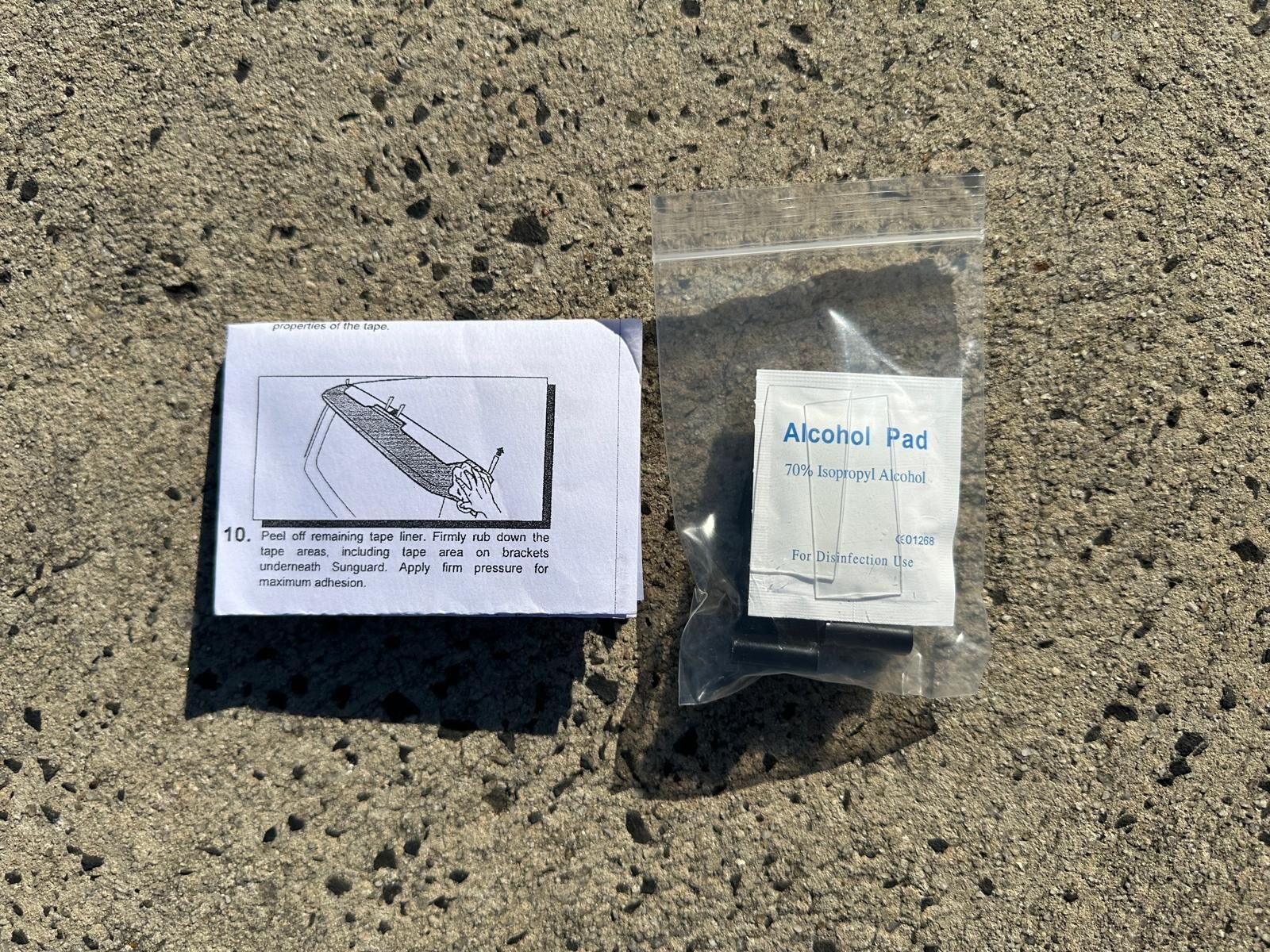 Rear Dust Deflector Visor to suit Lexus LX LX470 Tinted - GRAND4x4