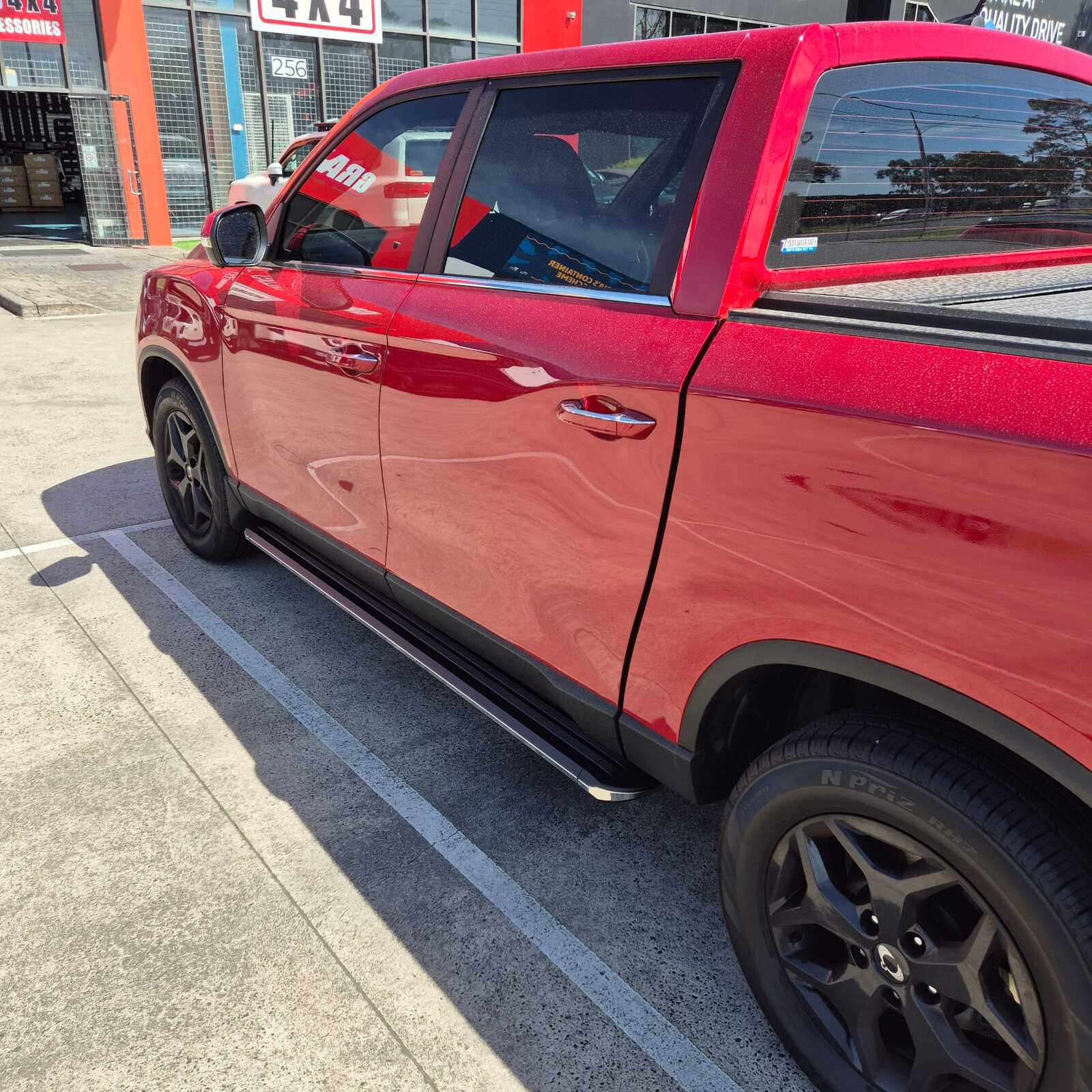 Side Steps Running Boards to suit SsangYong Musso LWB/SWB 2018-2024 Ute ...