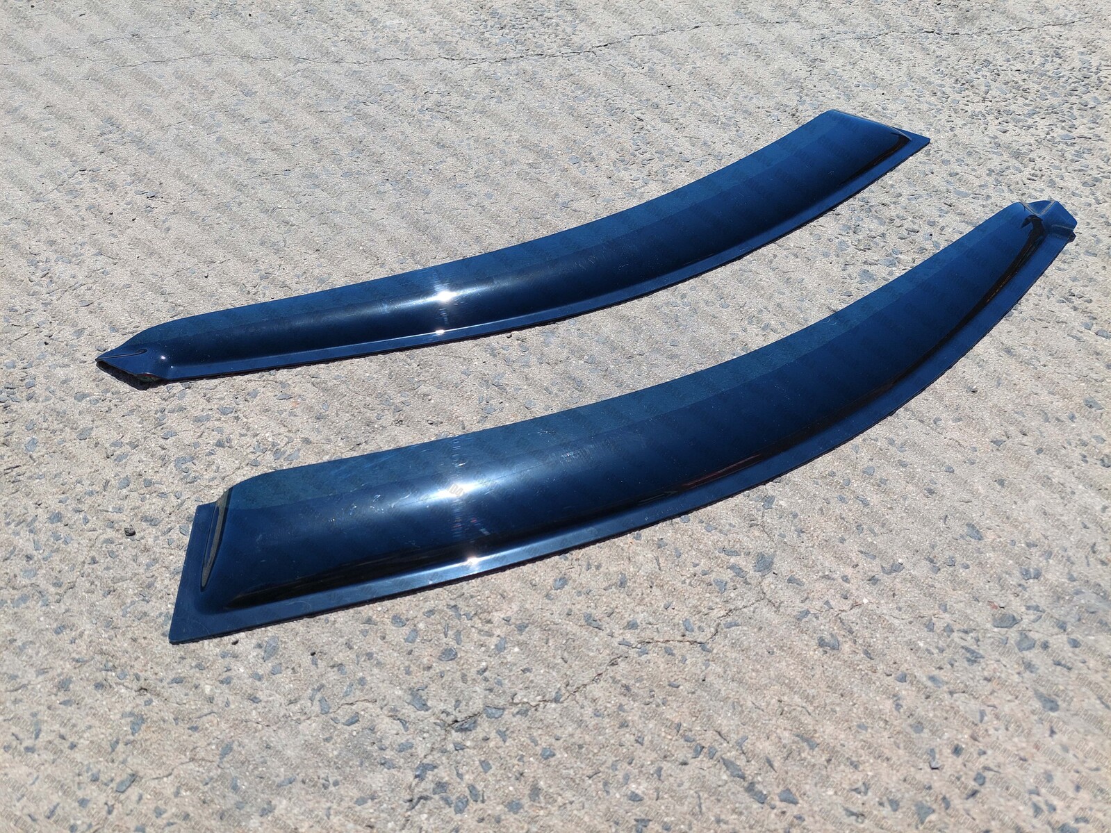 Premium Weathershields Tinted Window Visors for Mitsubishi Challenger ...