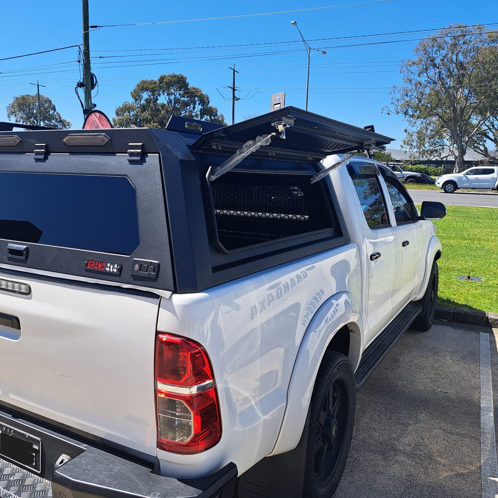 G4 Aluminium Ute Tub Canopy - - For Toyota Hilux N70 2005-2015