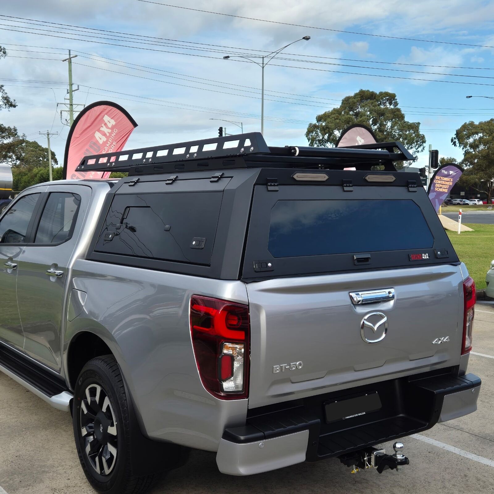 G4 Stainless Steel Ute Tub Canopy - For Nissan Navara NP300 2015-2024