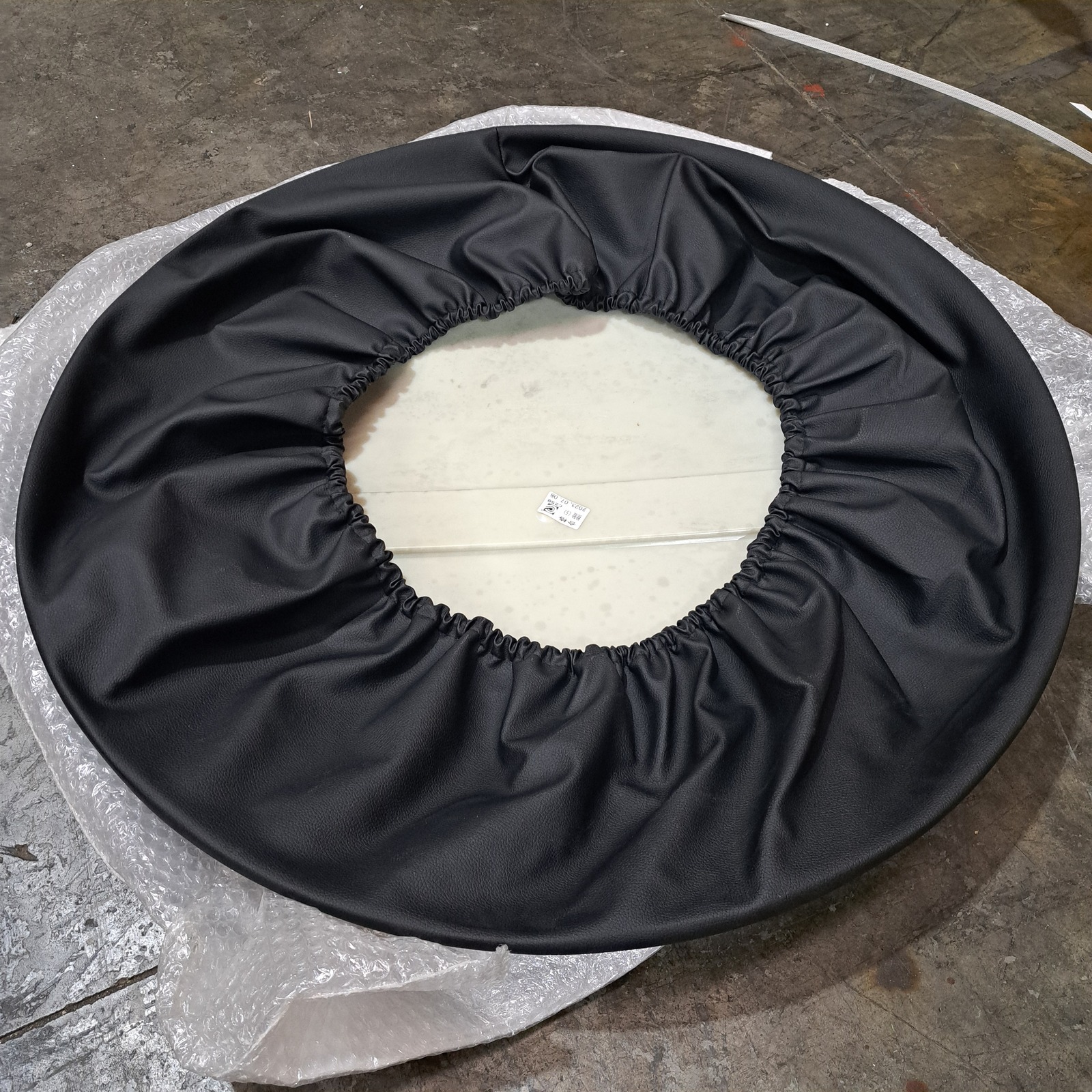 Gloss Black Spare Wheel Cover For Land Rover Defender 2020-Present ...