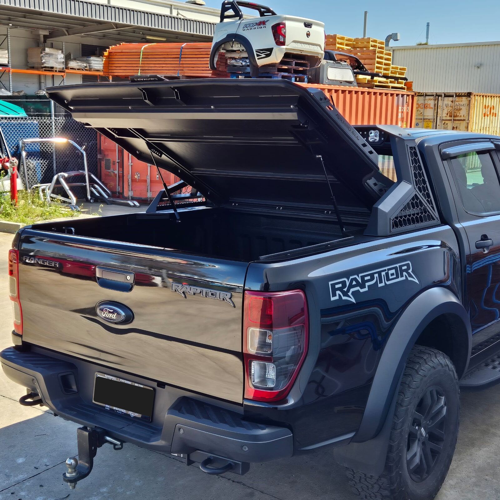 Heavy Duty Aluminium Hard Lid Ford Ranger PX 1/2/3 2011-2021 Dual Cab