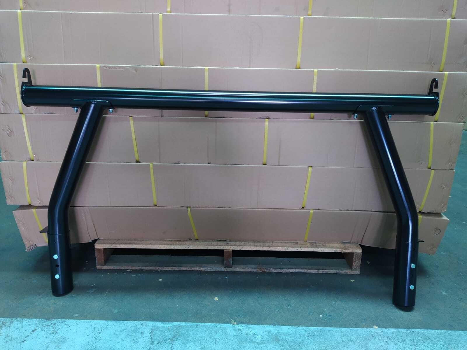 Black Steel Heavy Duty Adjustable Width Height UTE Tub Ladder Rack Roll ...
