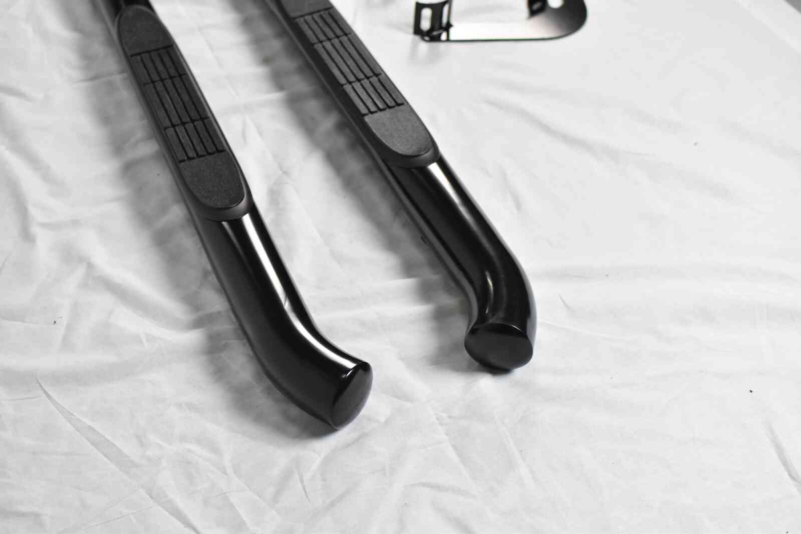 3" Tube Black Steel Side Steps Bar to suit Ford Ranger Mazda BT50 2012 ...