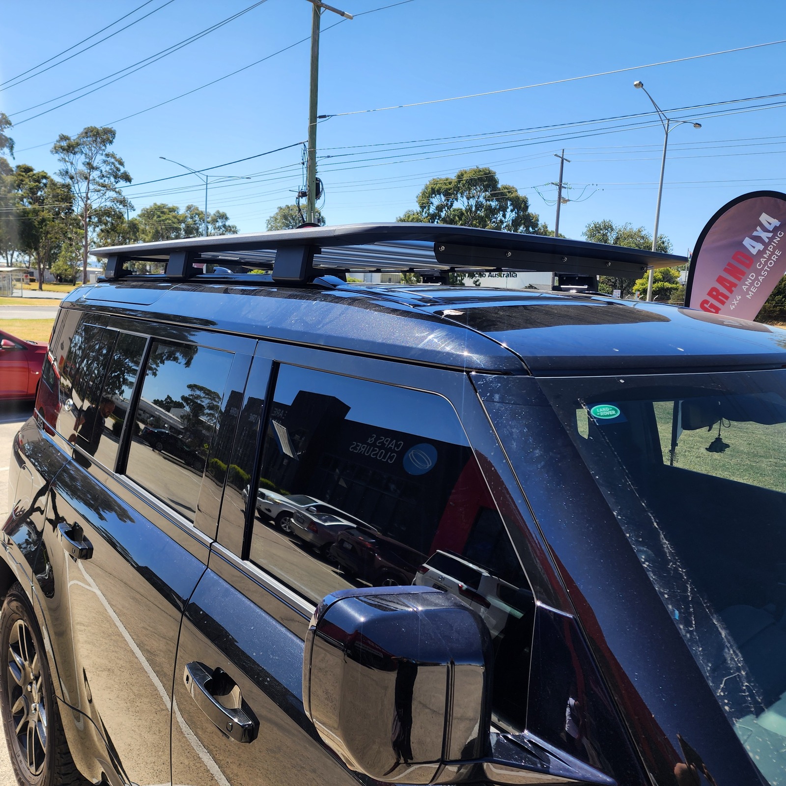 Aluminium Alloy Platform Roof Rack For Land Rover Defender 90 2020 ...