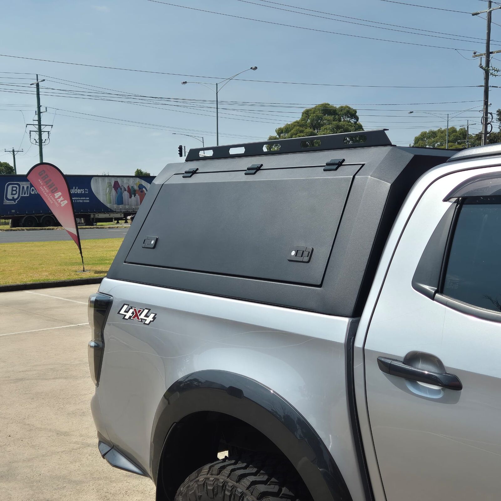 G4 Hybrid Ute Tub Canopy - For Isuzu D-Max 2020-2025