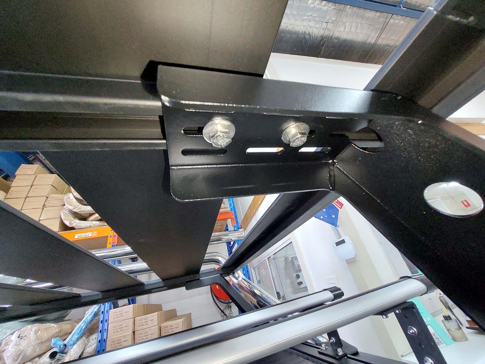 Ute Tub Roof Rack Brackets (Set of 4), Fits on Roller Shutters, New ...